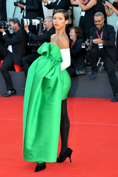 Taylor Russell's Style Evolution, From Indie Films To Fashion’s ‘It’ Girl