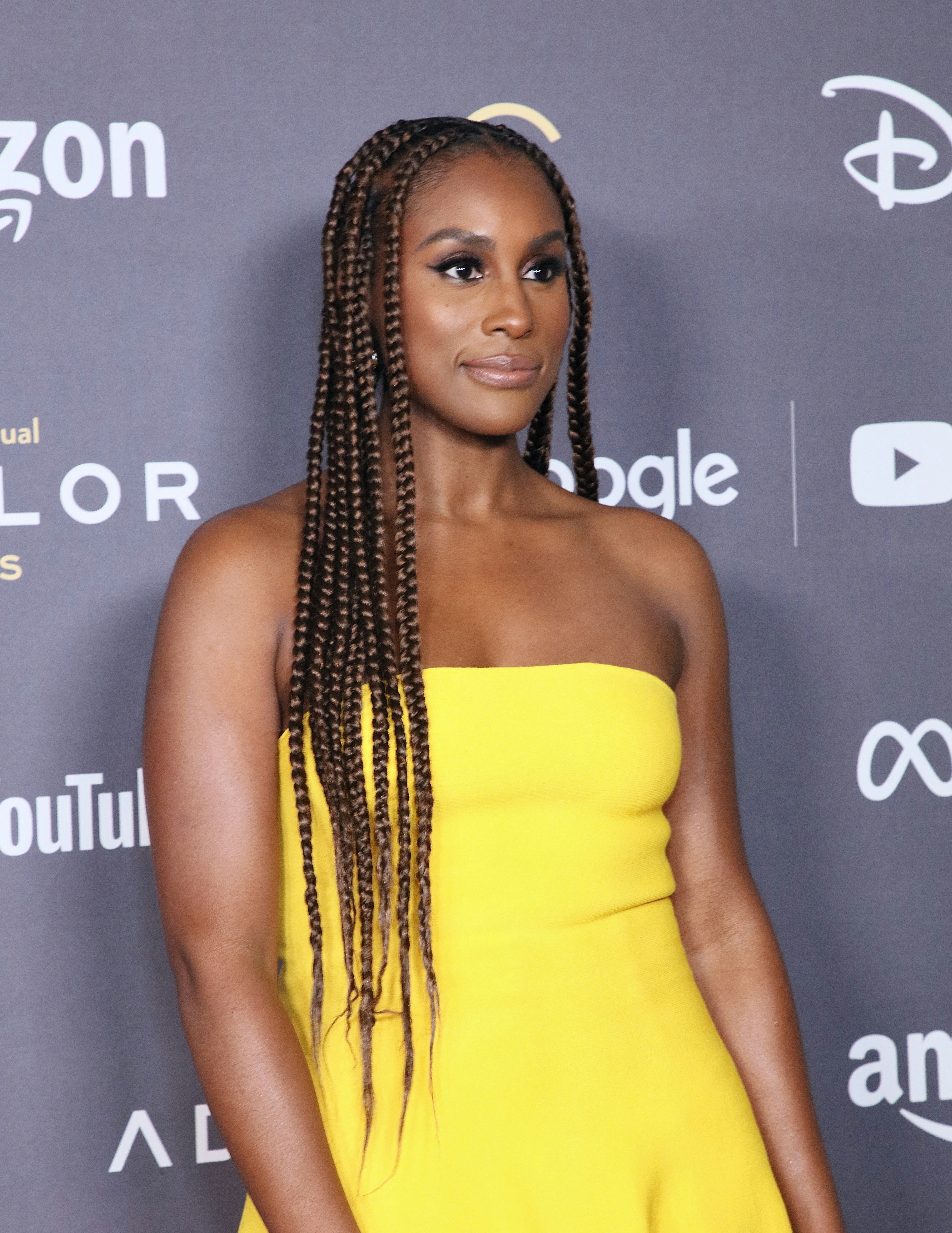 Issa Rae's Best Natural Hairstyles Ever, From Faux-Hawks To Bantu Knots