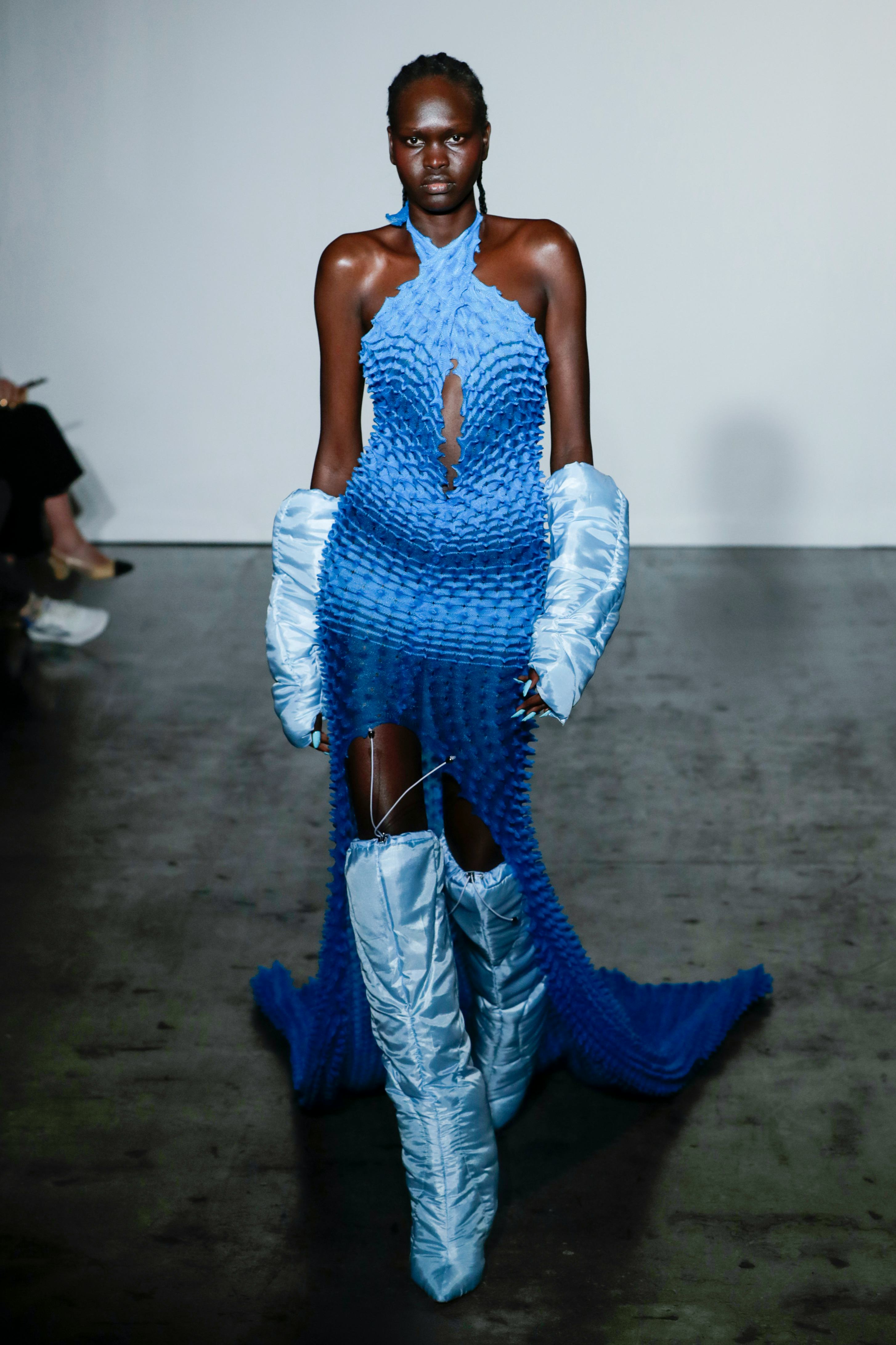 Chet Lo On His Fall 2022 Collection, Spiky Garments, & London Fashion Week