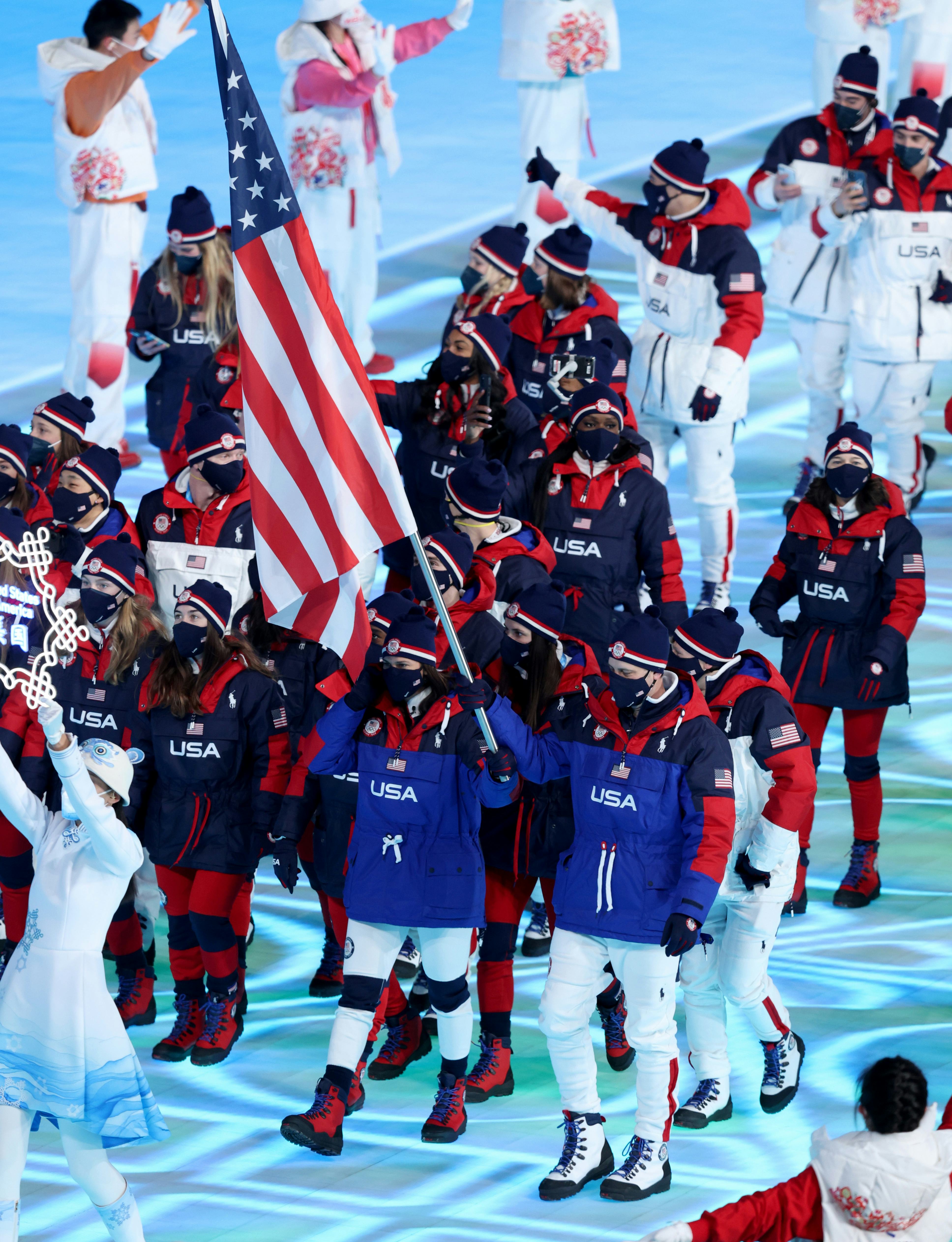 2022 Winter Olympics Opening Ceremony Team Uniform Photos, Designers ...