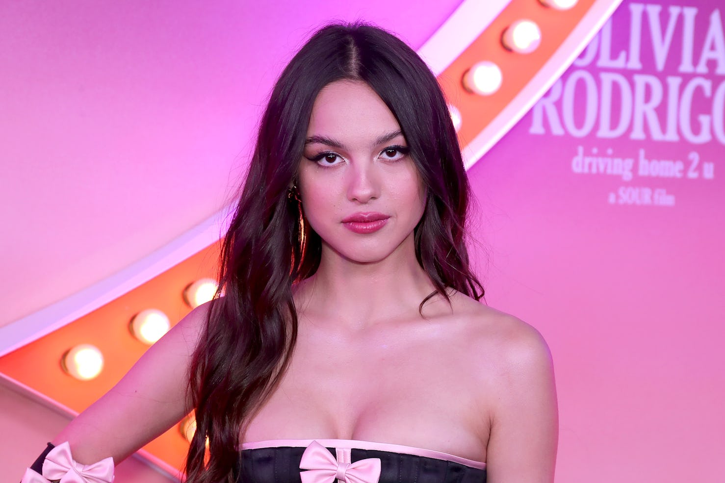 Olivia Rodrigos Driving Home 2 U Premiere Outfit Included A Mini