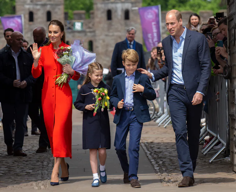 Princess Charlotte's Reaction To Handshake Is Classic Second Child