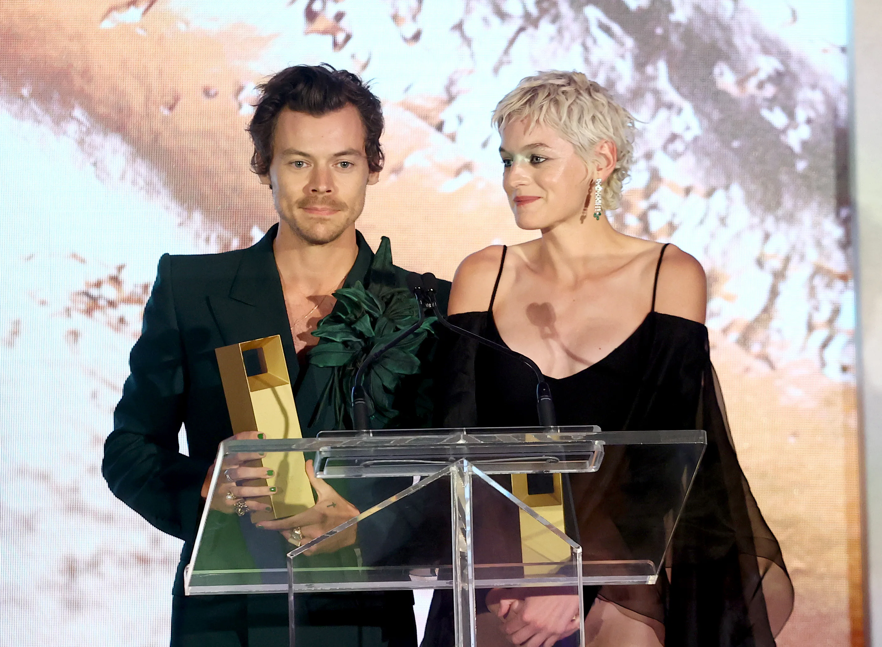 Harry Styles and Emma Corrin Attend the ‘My Policeman’ Premiere at TIFF