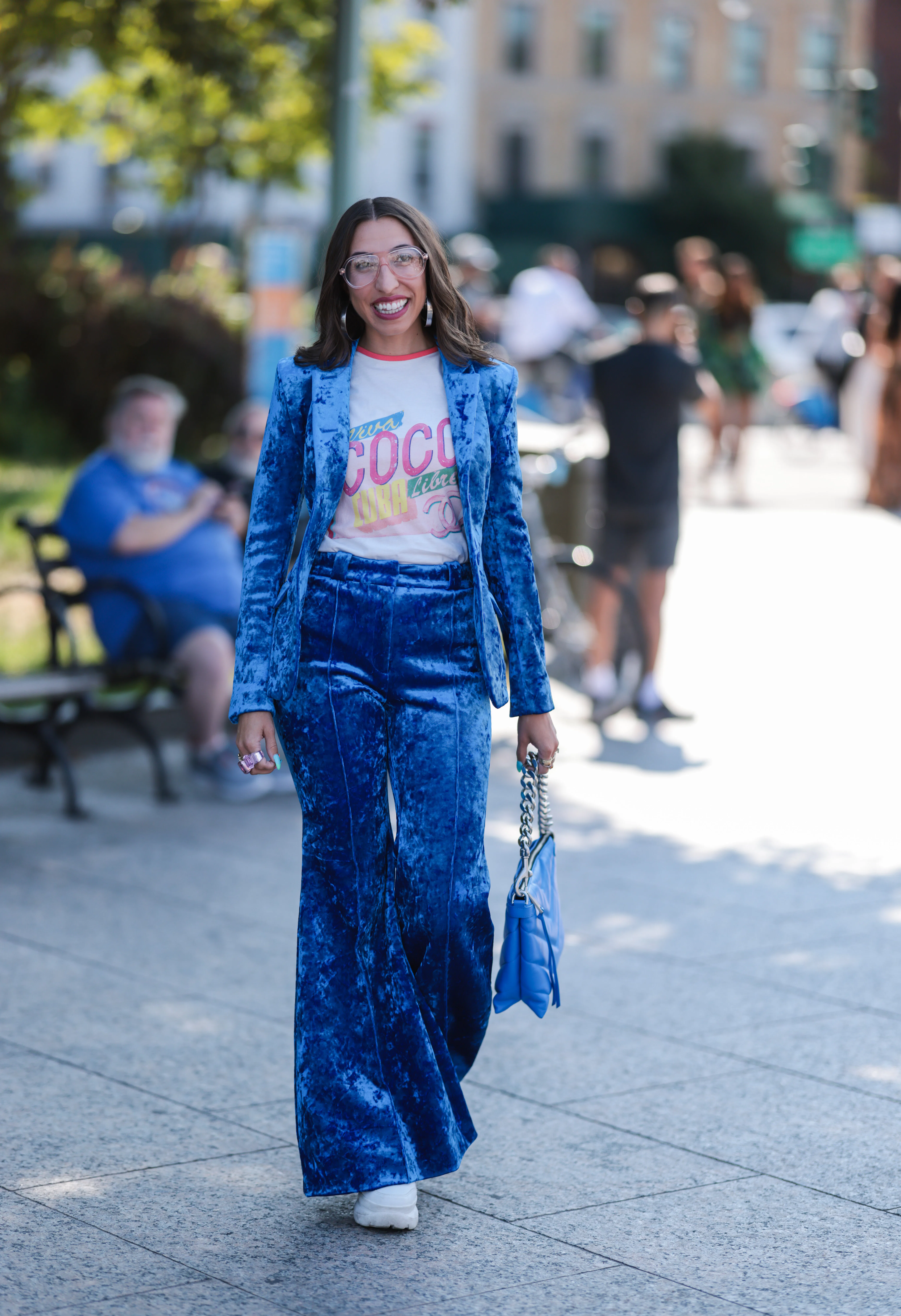 New York Fashion Week Street Style Includes A Whole Lot Of Suits