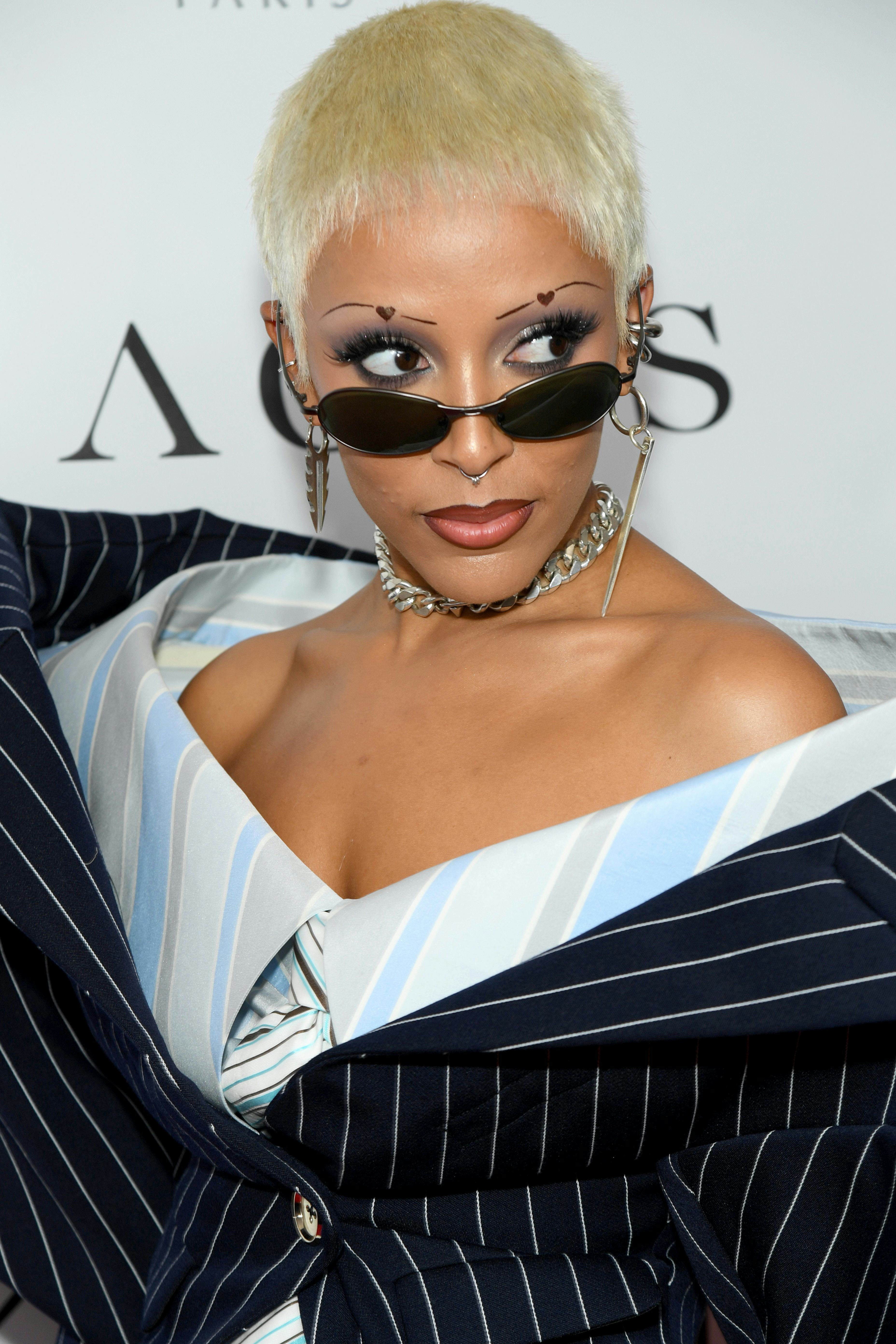 All Of Doja Cat’s Avant-Garde Beauty Looks From NYFW