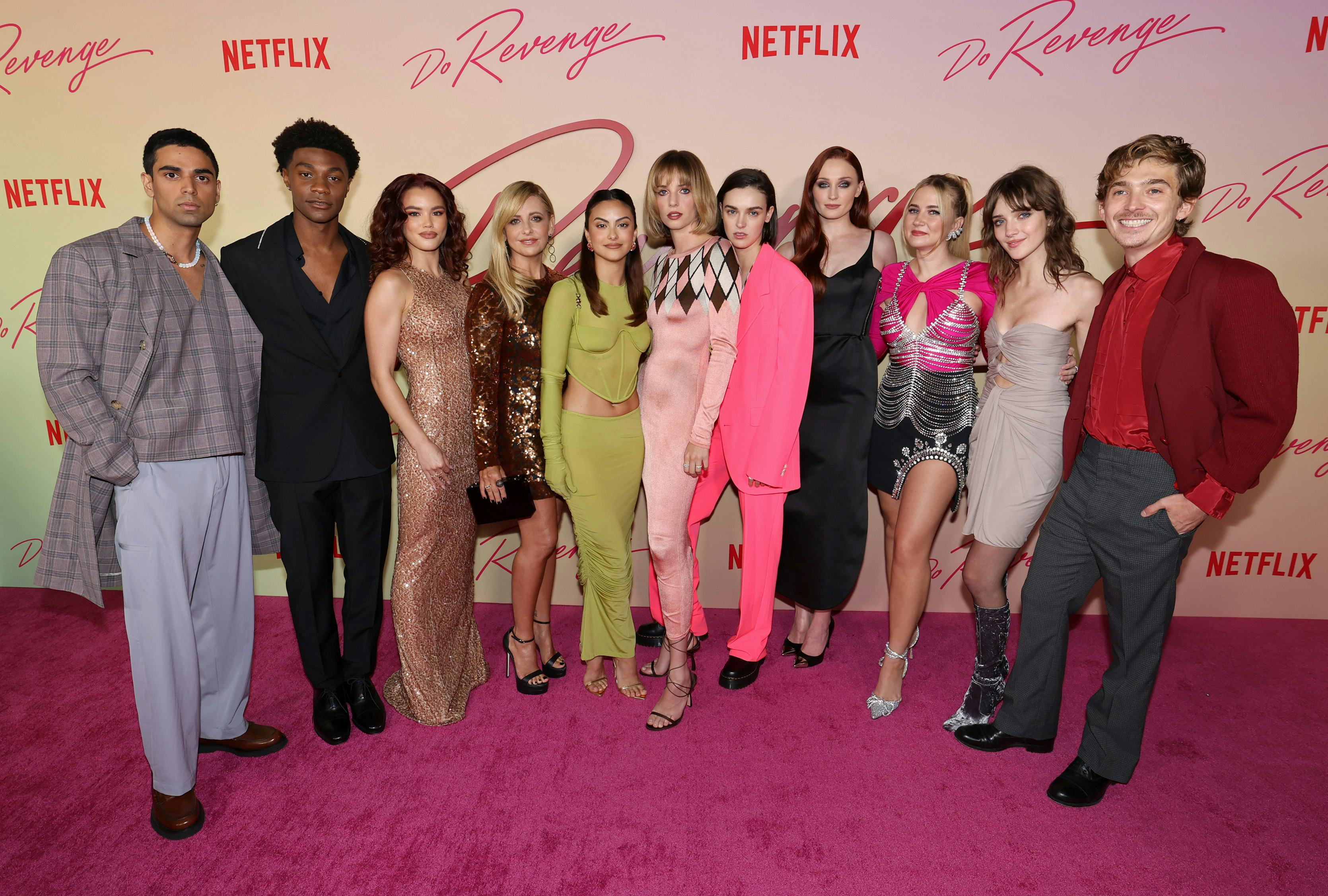 Sophie Turner’s ‘Do Revenge’ Screening Outfit Was Custom-Made For Her