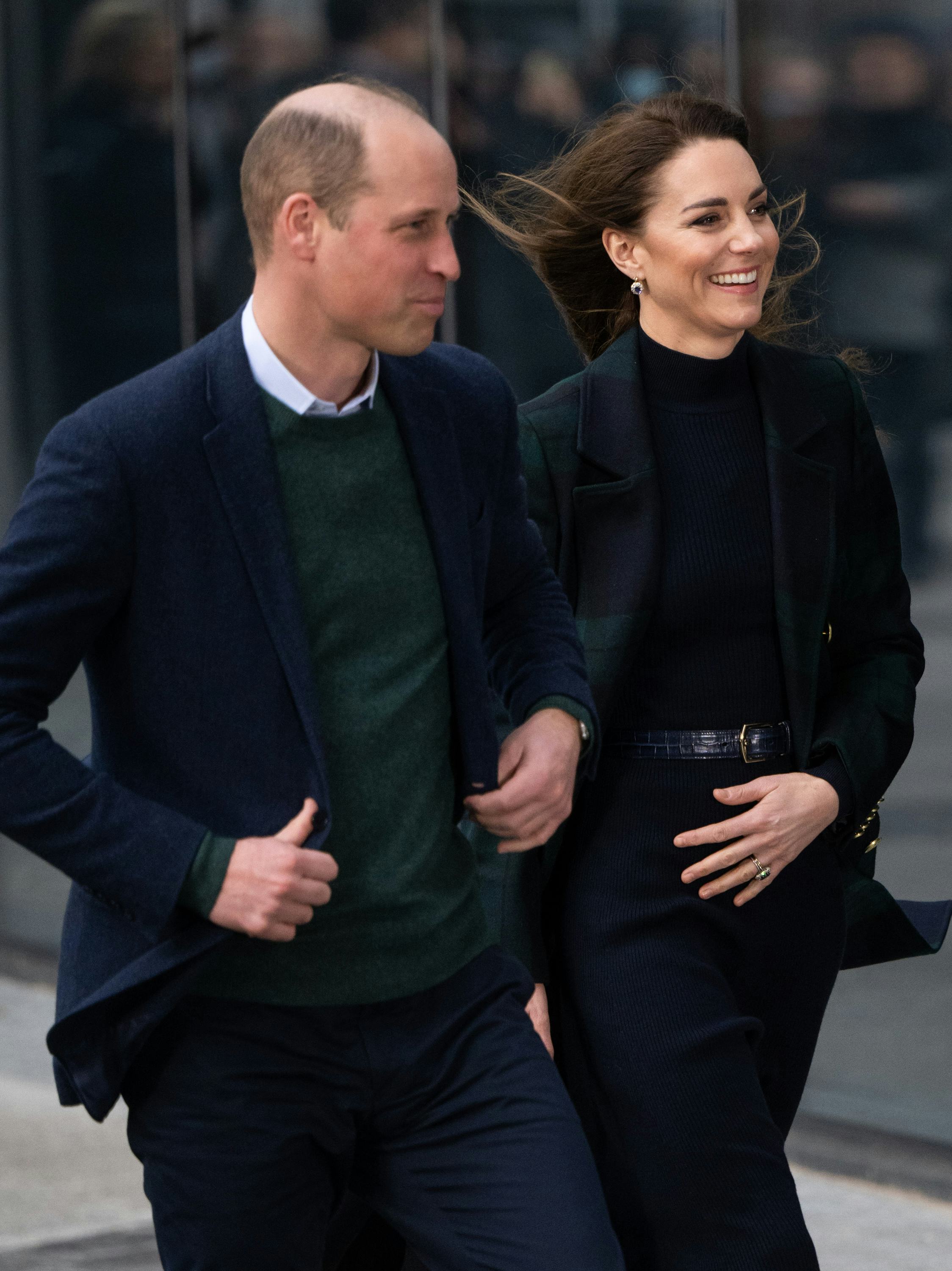 William and Kate Make Their First Public Appearance Following the ...