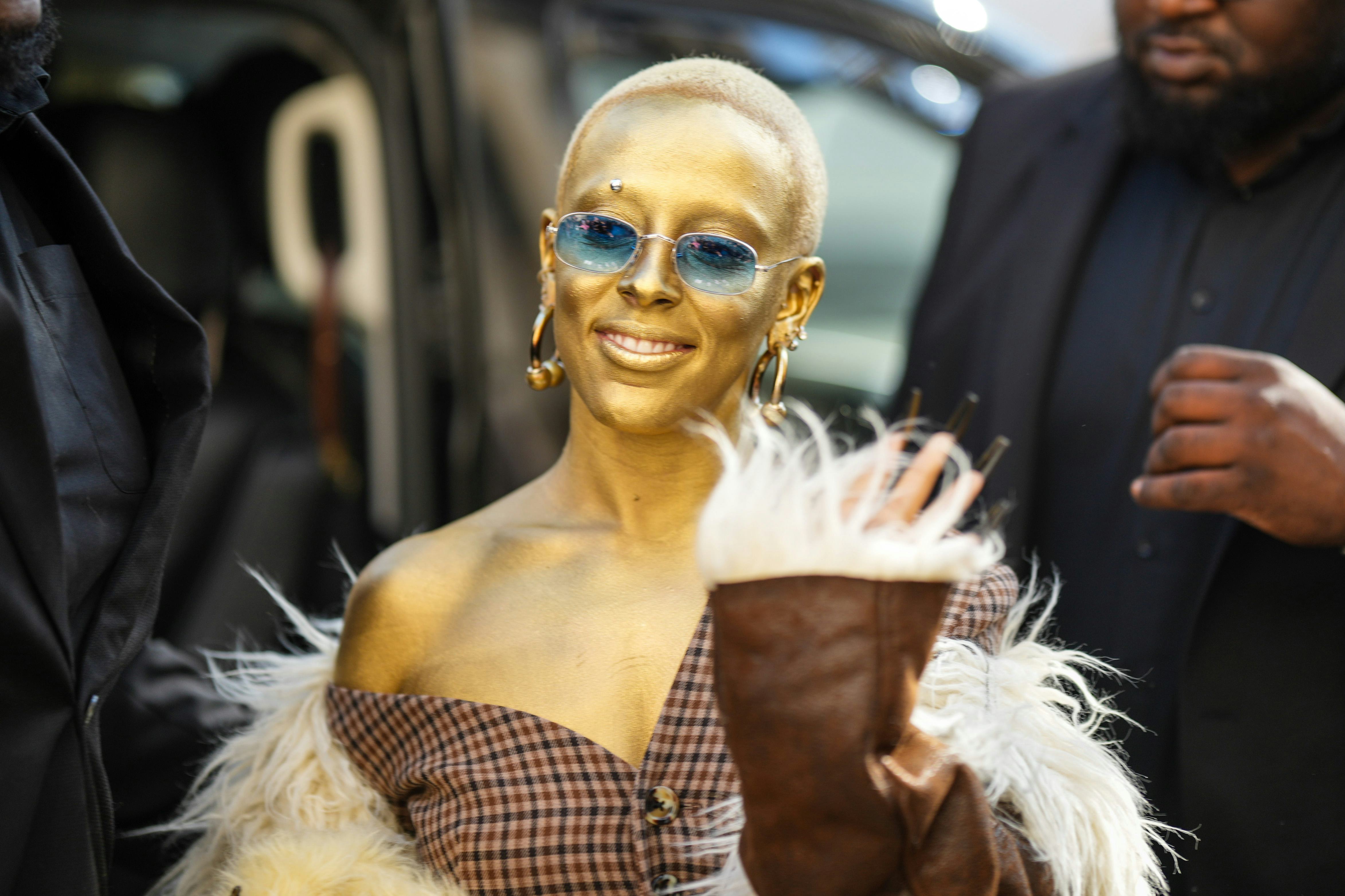 Doja Cat's Schiaparelli Red Look Took Five Hours To Create