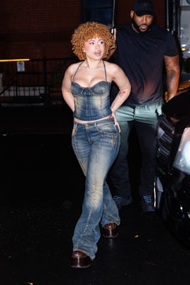 Ice Spice's Denim Outfit at the 'SNL' Afterparty Is the Best Celebrity ...