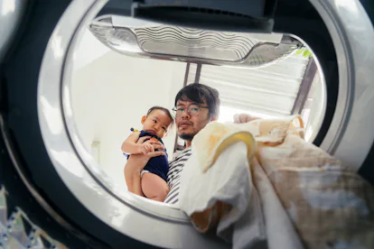 You Accidentally Ran A Disposable Diaper In The Washing Machine. Now What?