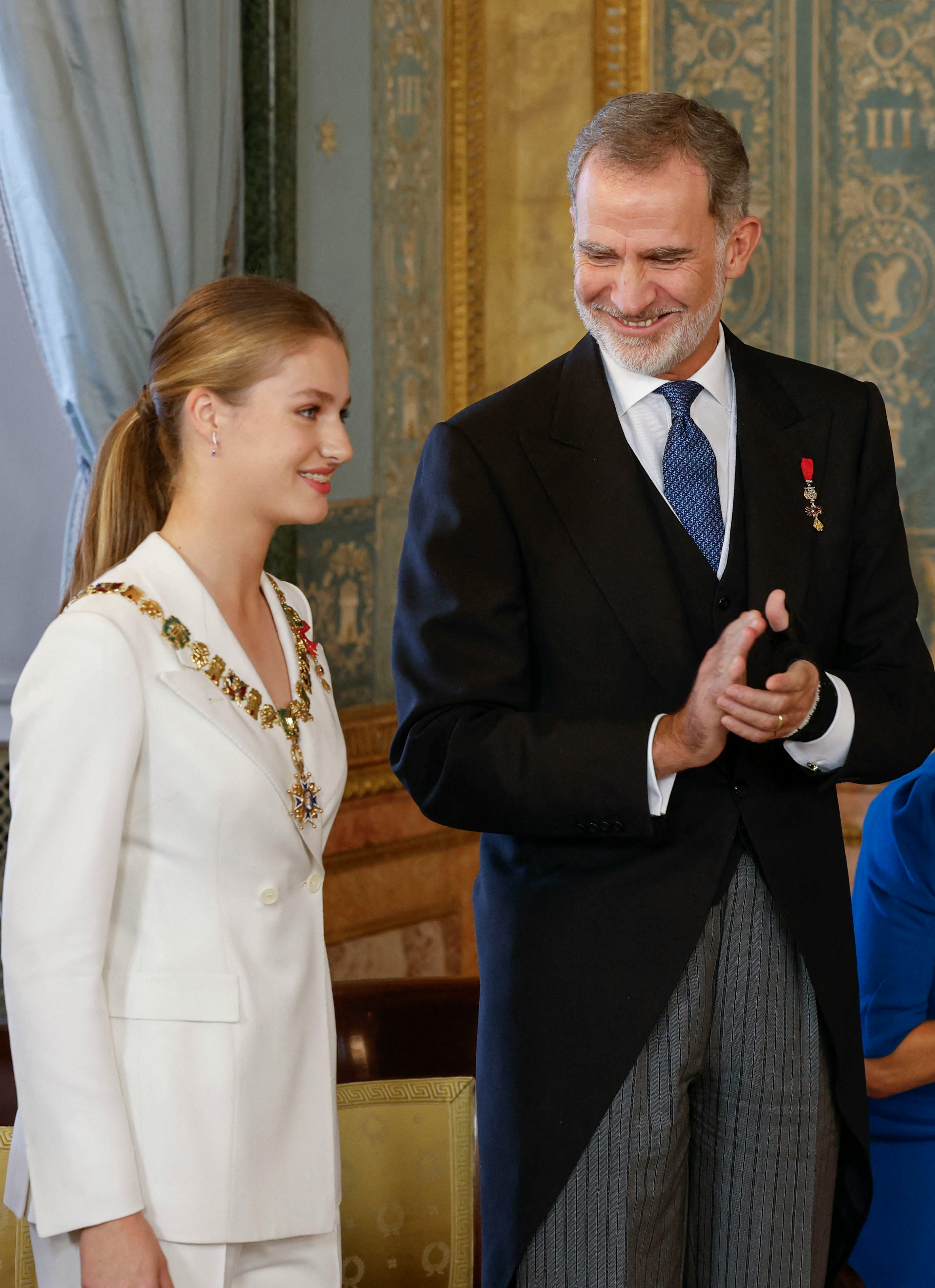 Spain’s Princess Leonor Is Feted As Future Queen In a Symbolic Suit