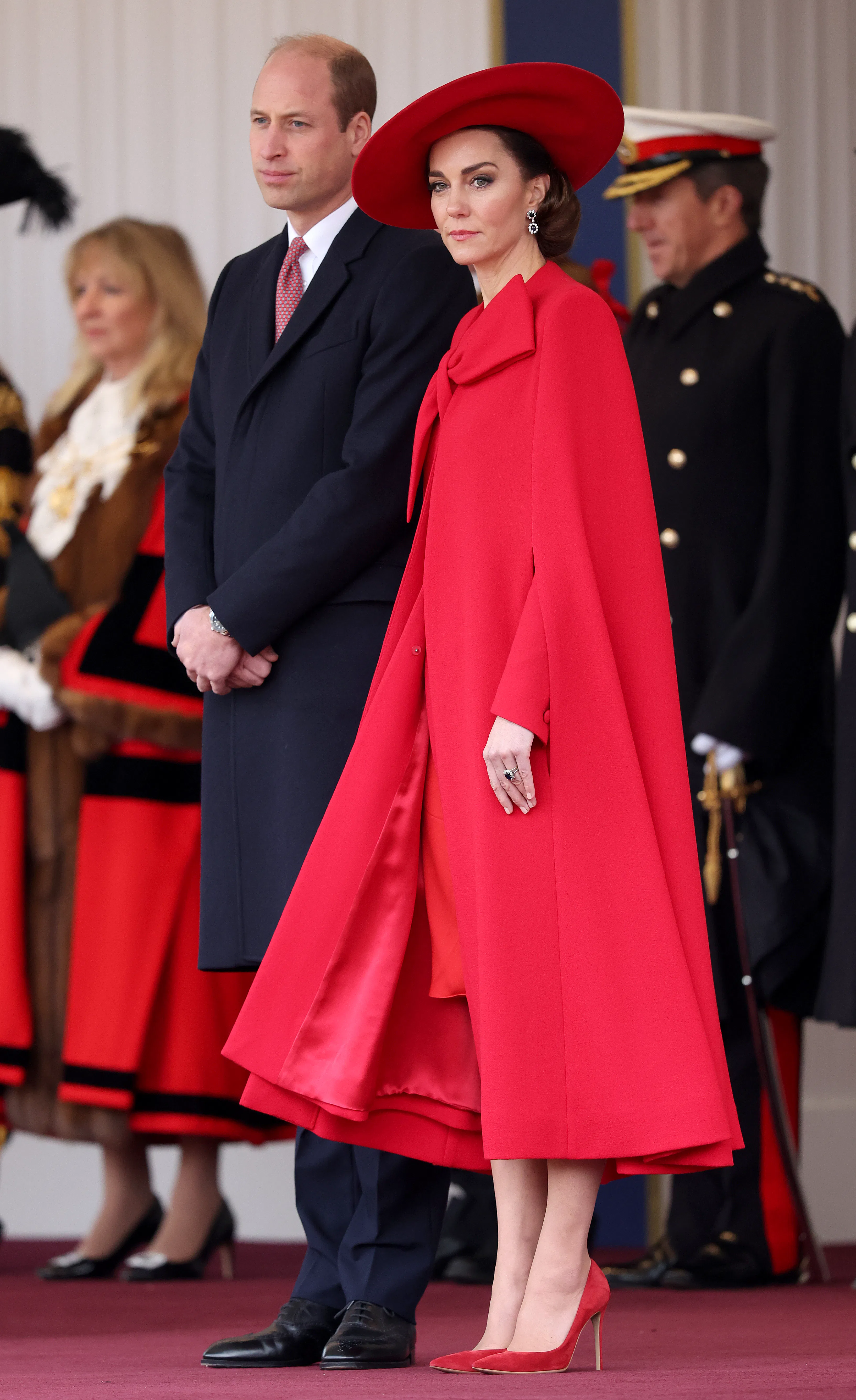 Kate Middleton's State Visit Look Nods to Queen Elizabeth & Princess Diana