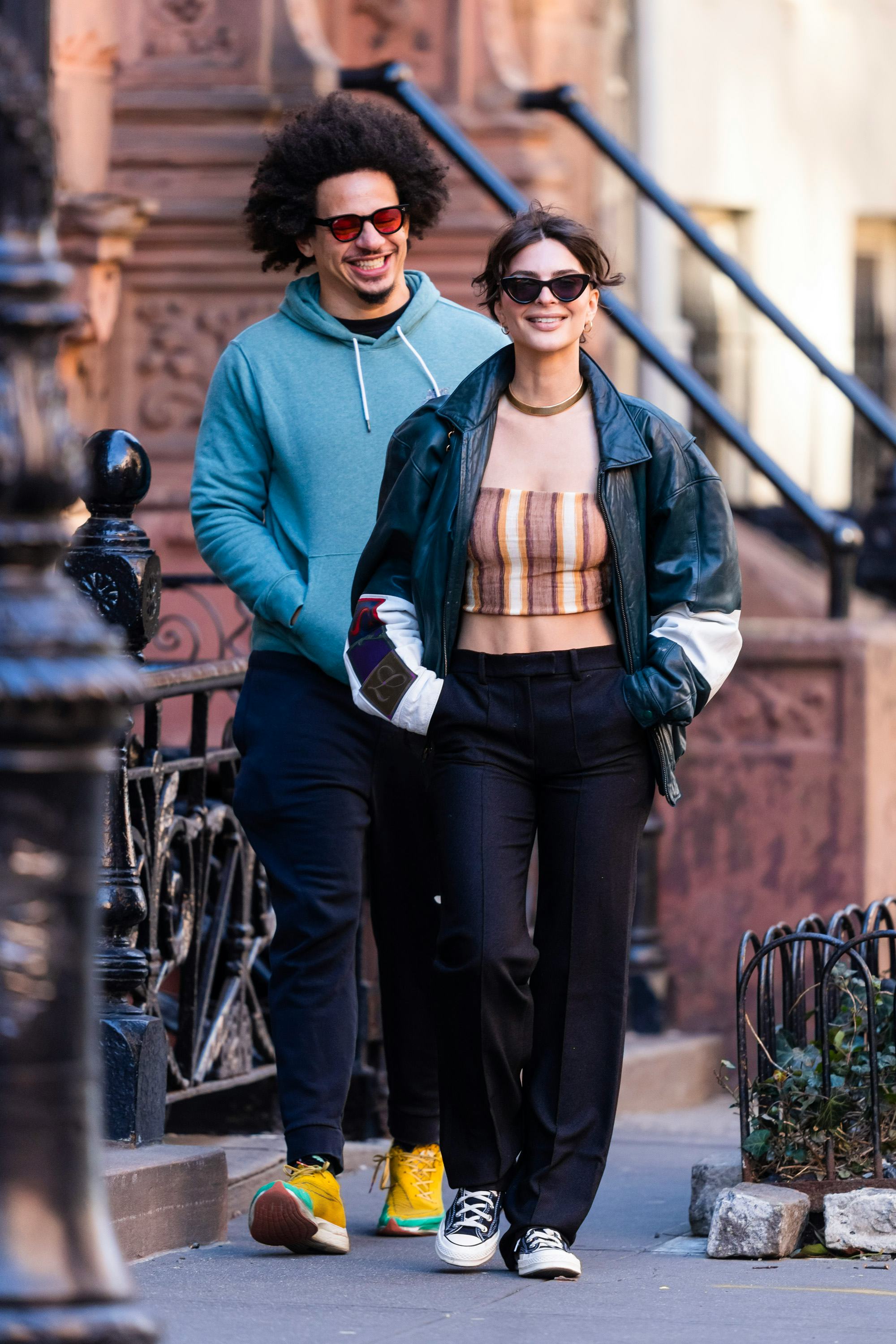 Emily Ratajkowski and Eric Andre Go for a Stylish Stroll Amid Dating Rumors