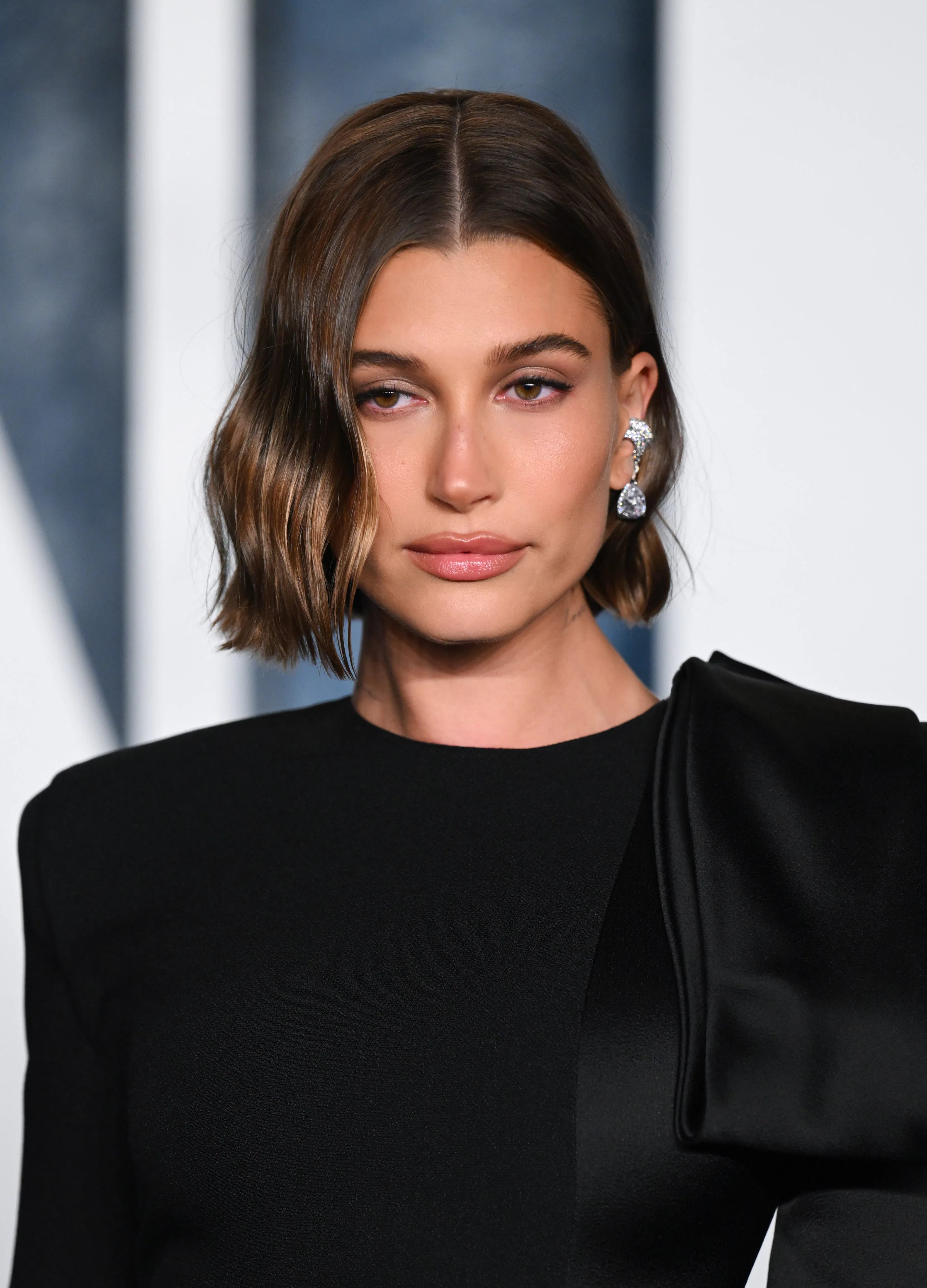 Hailey Bieber Wore A Sports Bra As A Shirt In A New Fila Campaign