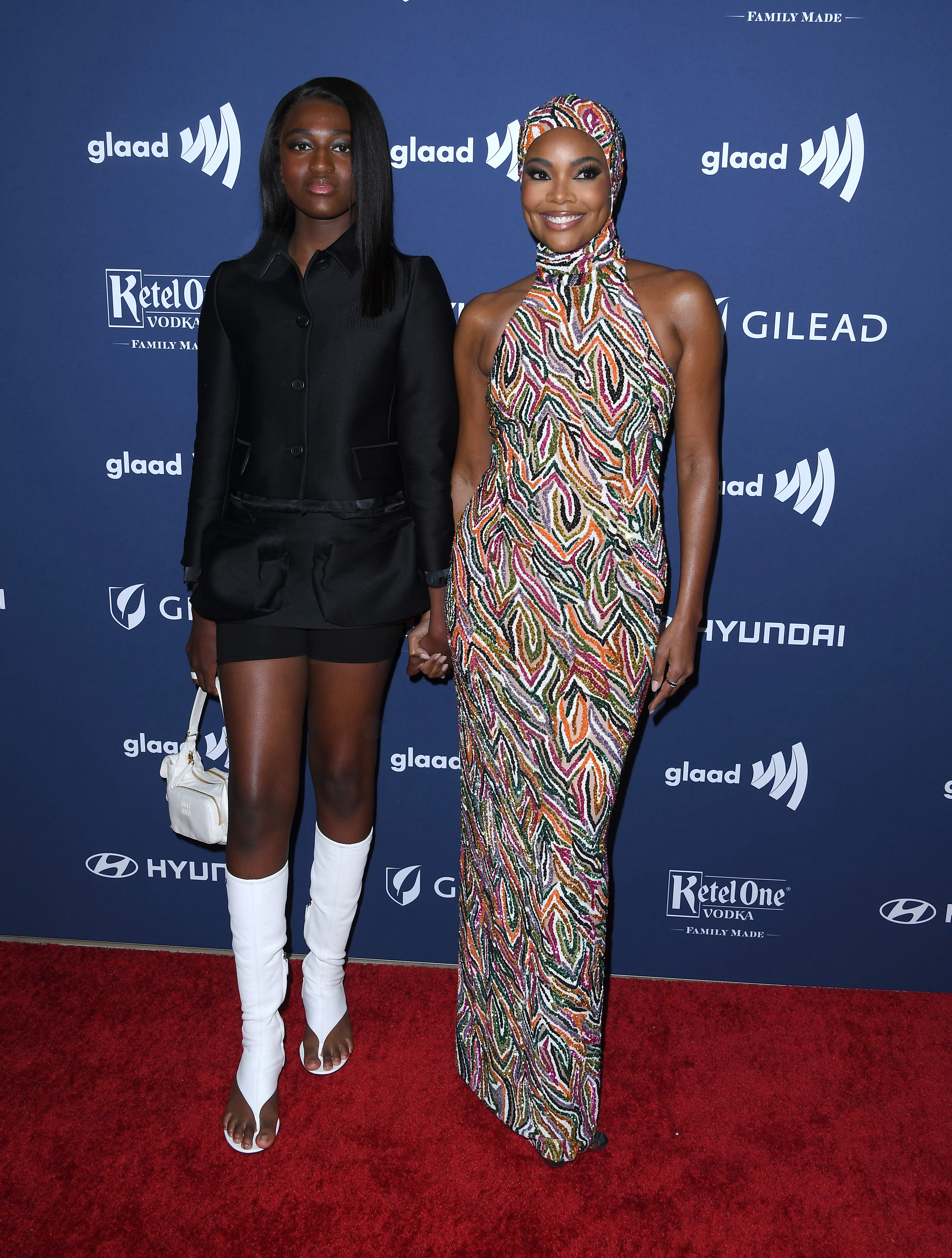 Gabrielle Union and Zaya Wade Share a Stylish Mother-Daughter Moment at ...