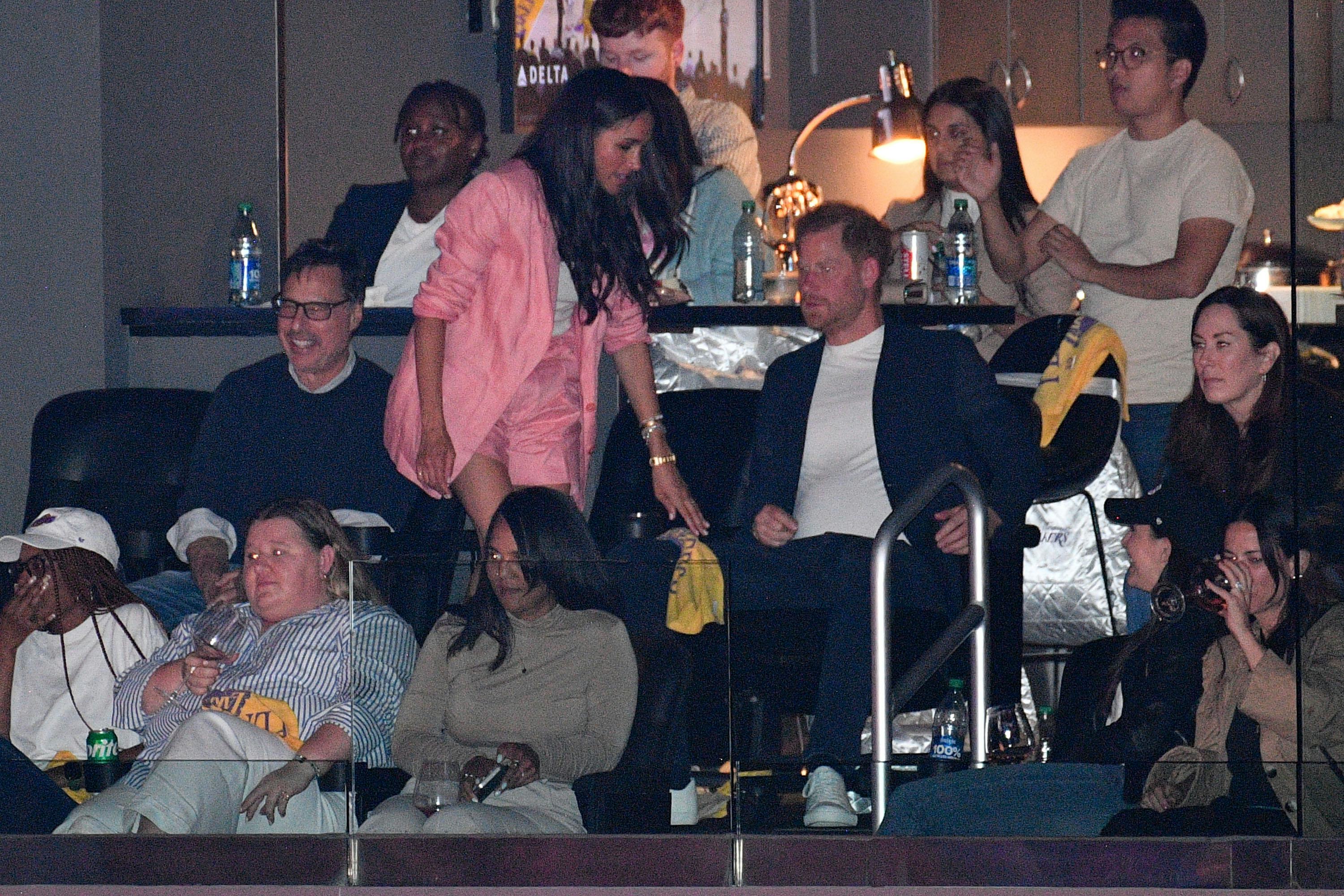 Meghan Markle's Pink Outfit At A Basketball Game Was A Sartorial Slam Dunk