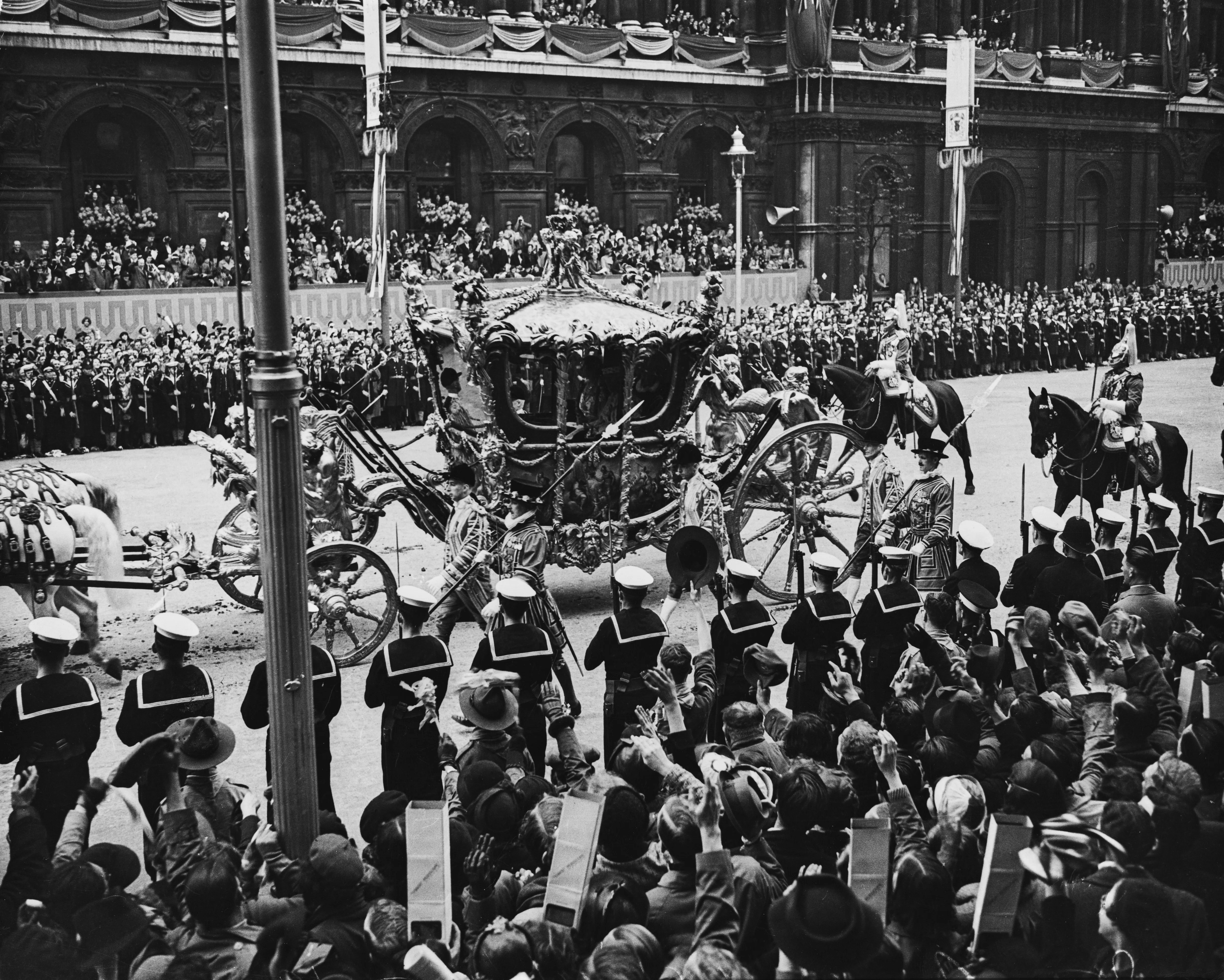 10 Vintage Photos From Queen Elizabeth II's Coronation