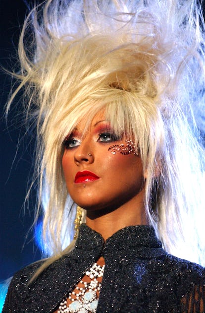 Christina Aguilera's Hair Evolution Features All The Early 2000s Trends