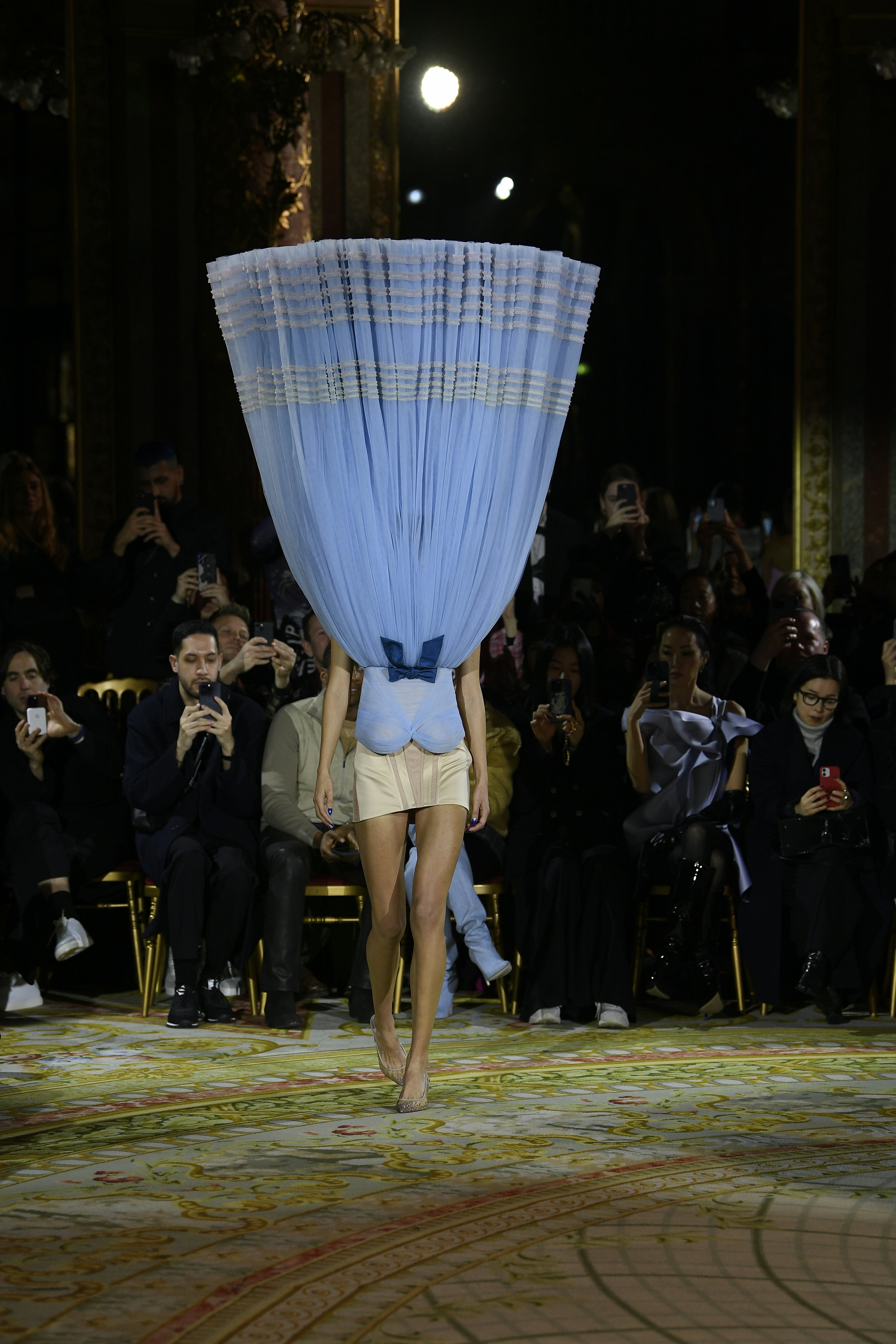 Elsa Hosk's Couture Cannes Gown Was Falling Off Her Body