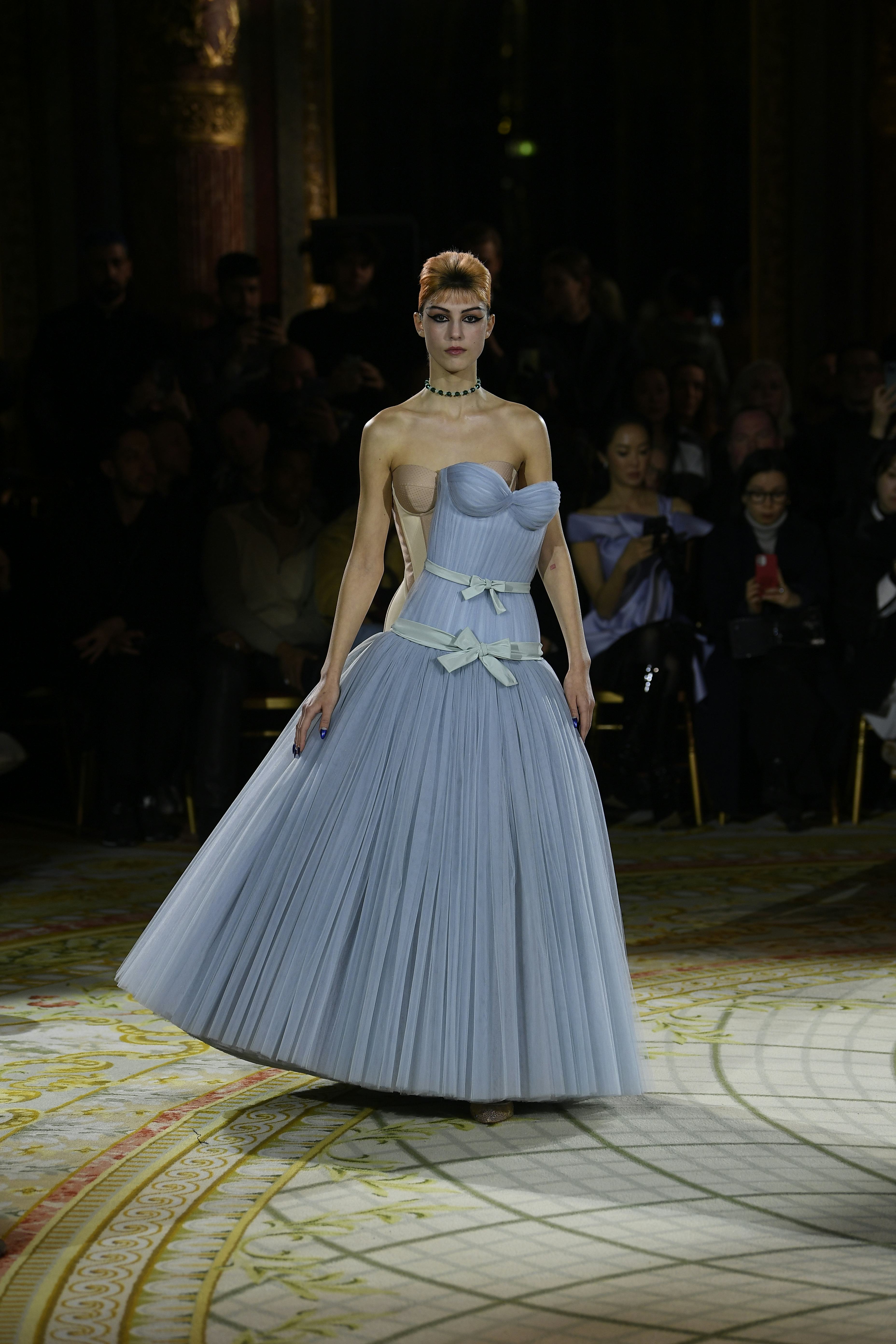 Elsa Hosk's Couture Cannes Gown Was Falling Off Her Body