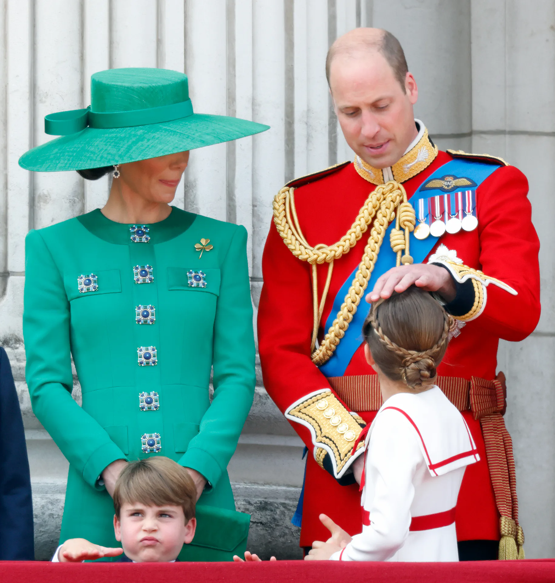 10 Hilarious Prince Louis Moments From 2023's Trooping The Colour In Photos