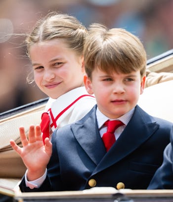 Prince Louis & Princess Charlotte Bonk Heads In Funny Video