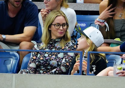 Emily Blunt & John Krasinski's Daughters Hazel & Violet Joined Them At ...