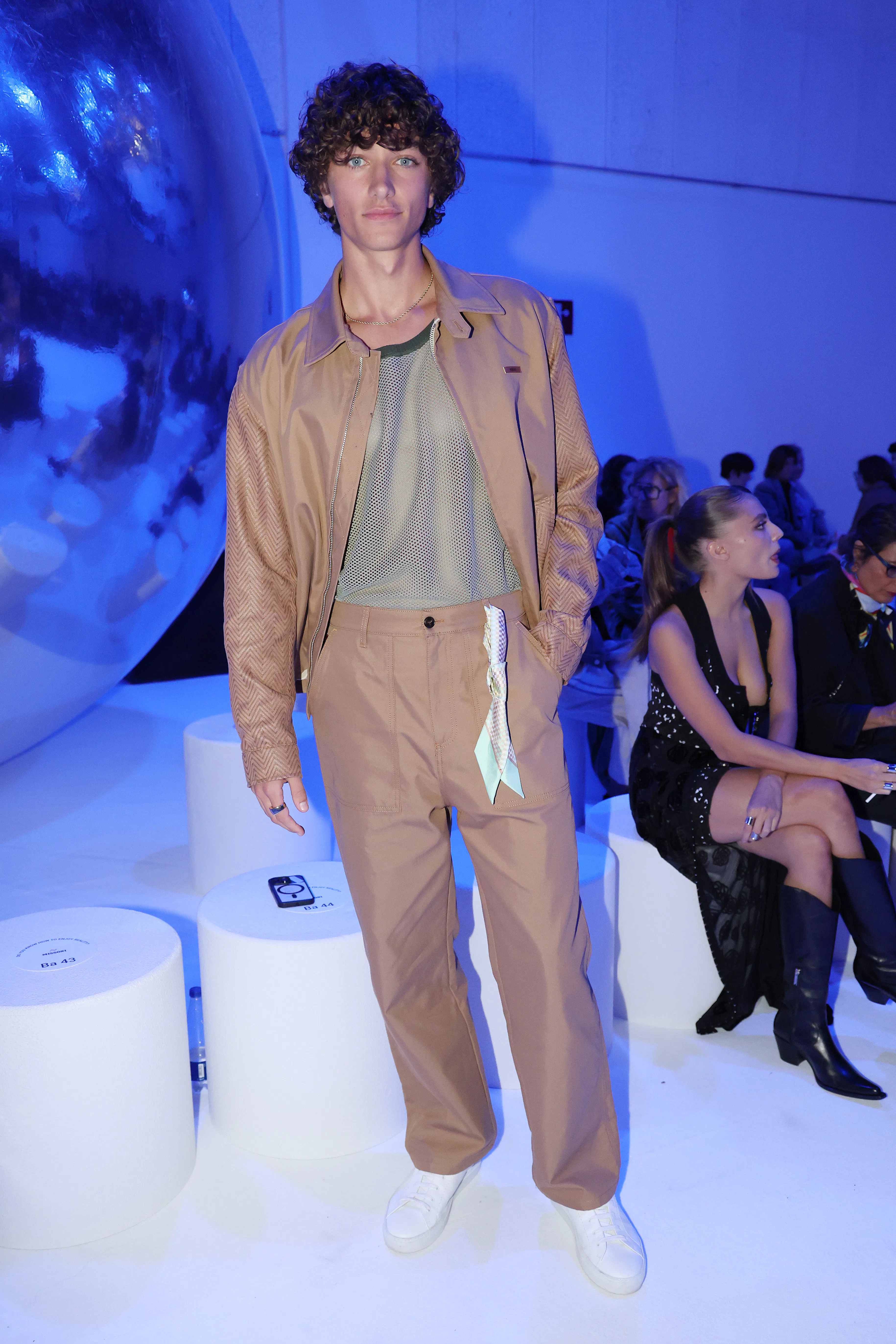 The Best Celebrity Front Row Looks At Milan Fashion Week Spring 2024