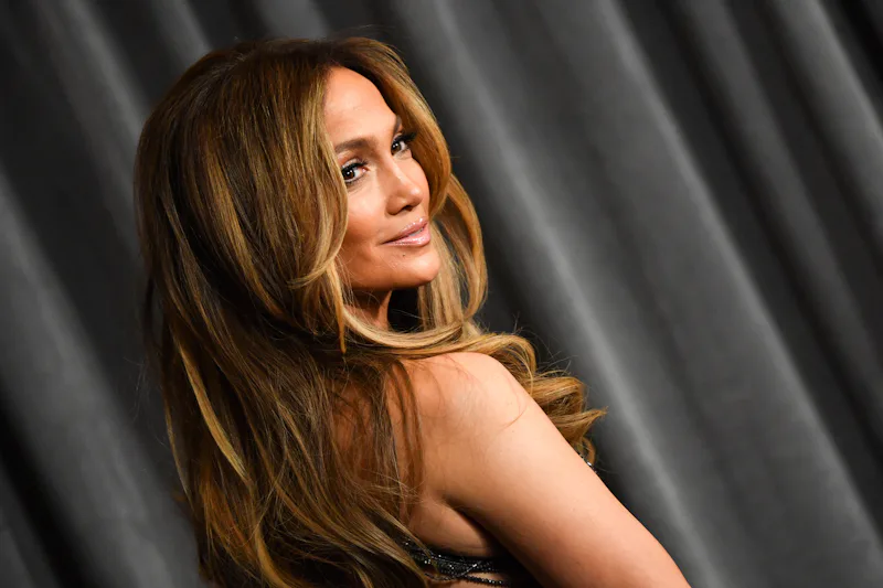 Jennifer Lopez Wore A Y2K-Inspired Navel-Baring Sheer Top