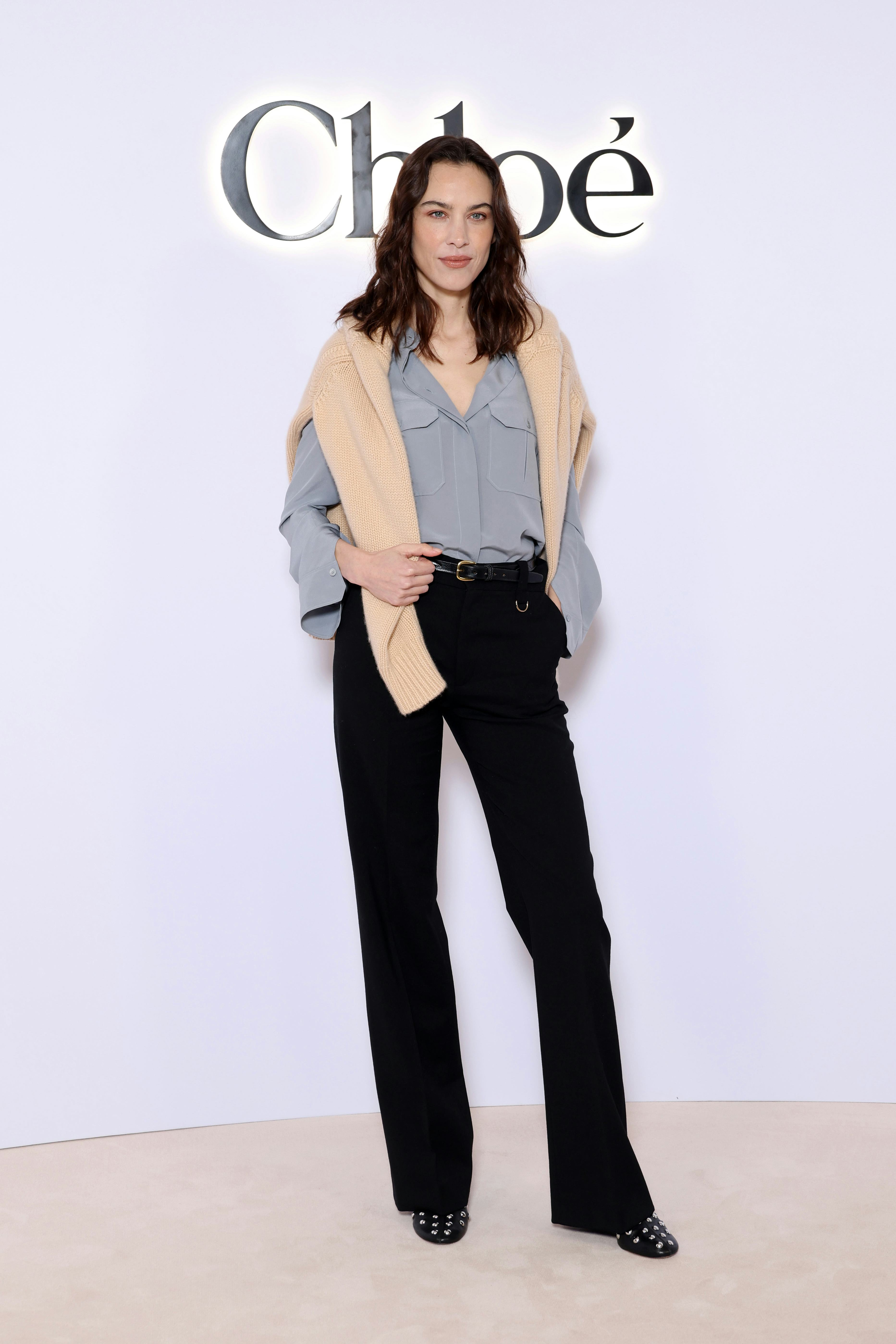 Chloé's Fall/Winter 2024 Show Was Packed With Supermodels & Celebrities