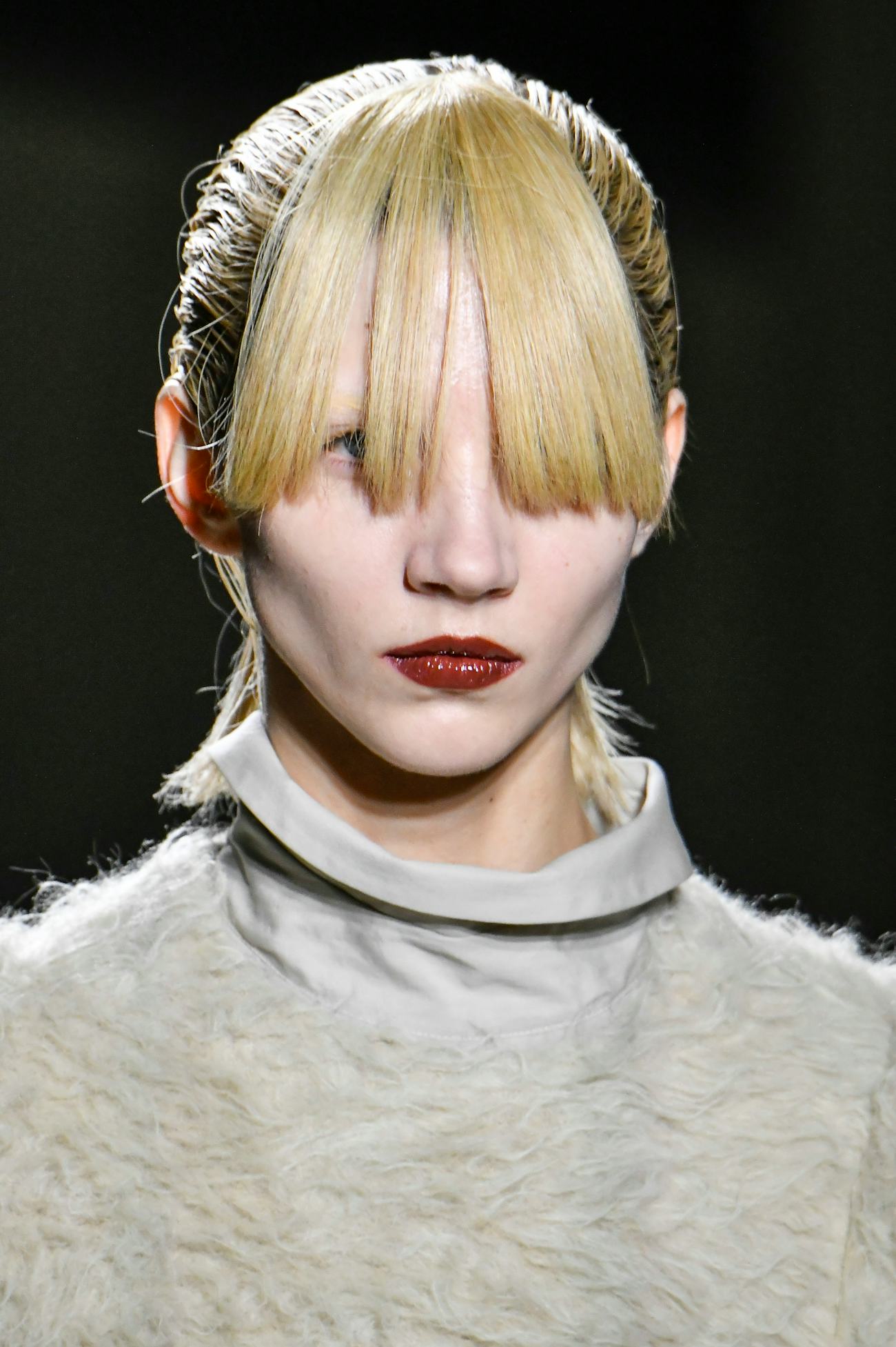 Macro Bangs Trend Paris Fashion Week 2024