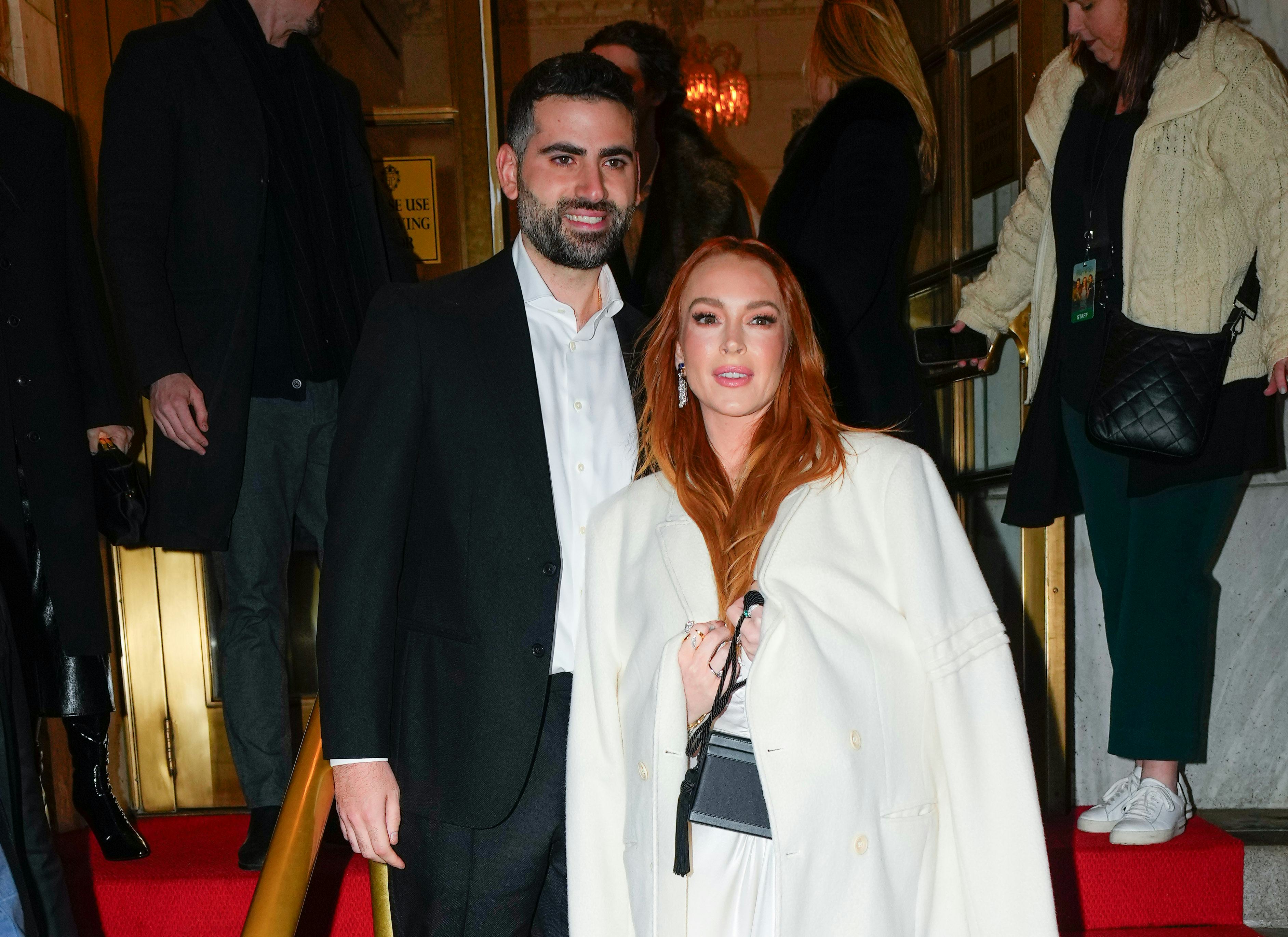 Lindsay Lohan's Husband, Bader Shammas, Makes Her "Feel Safer"