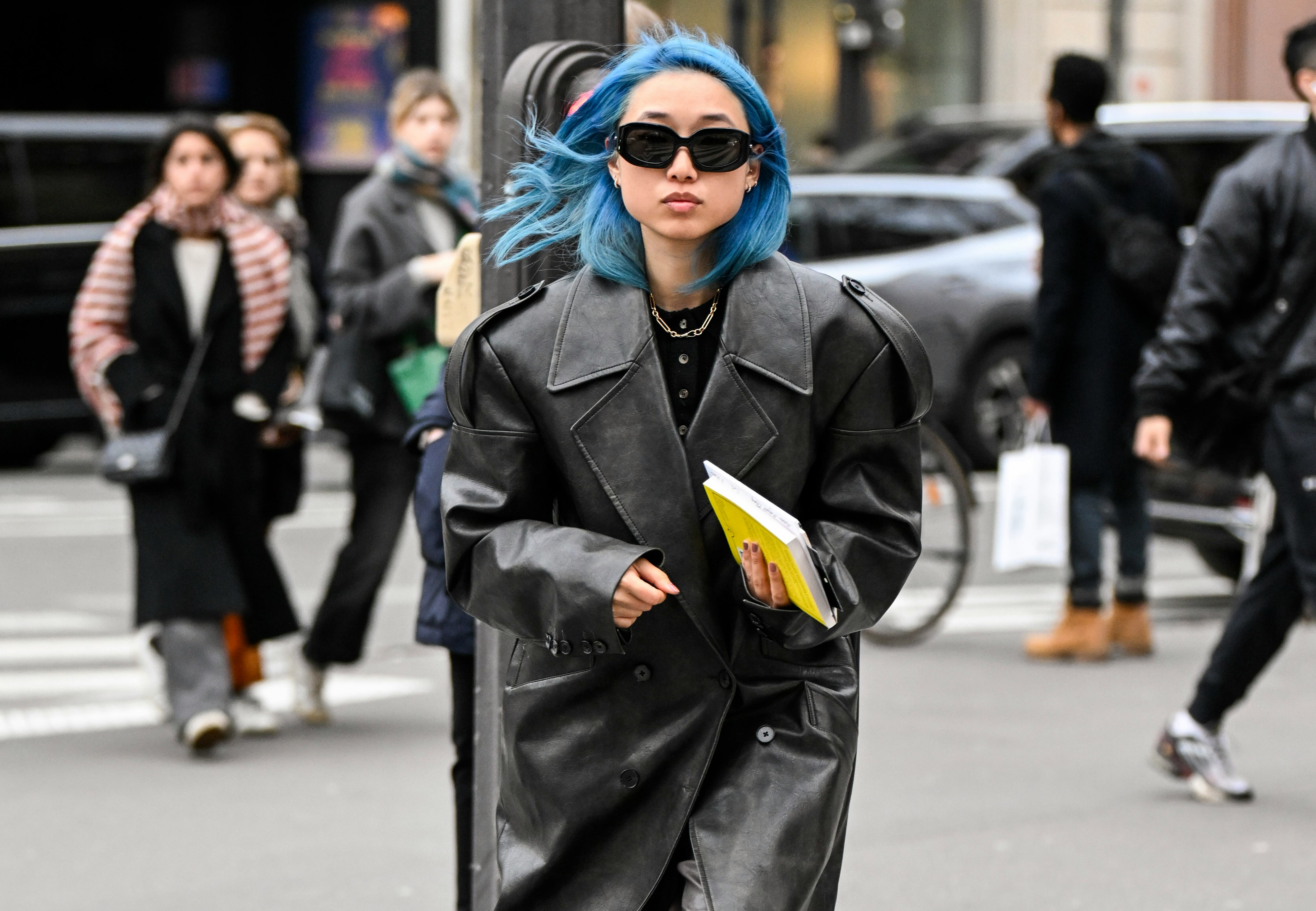 The Technicolor Hair Trend At Paris Fashion Week Fall/Winter 2024 Is So ...