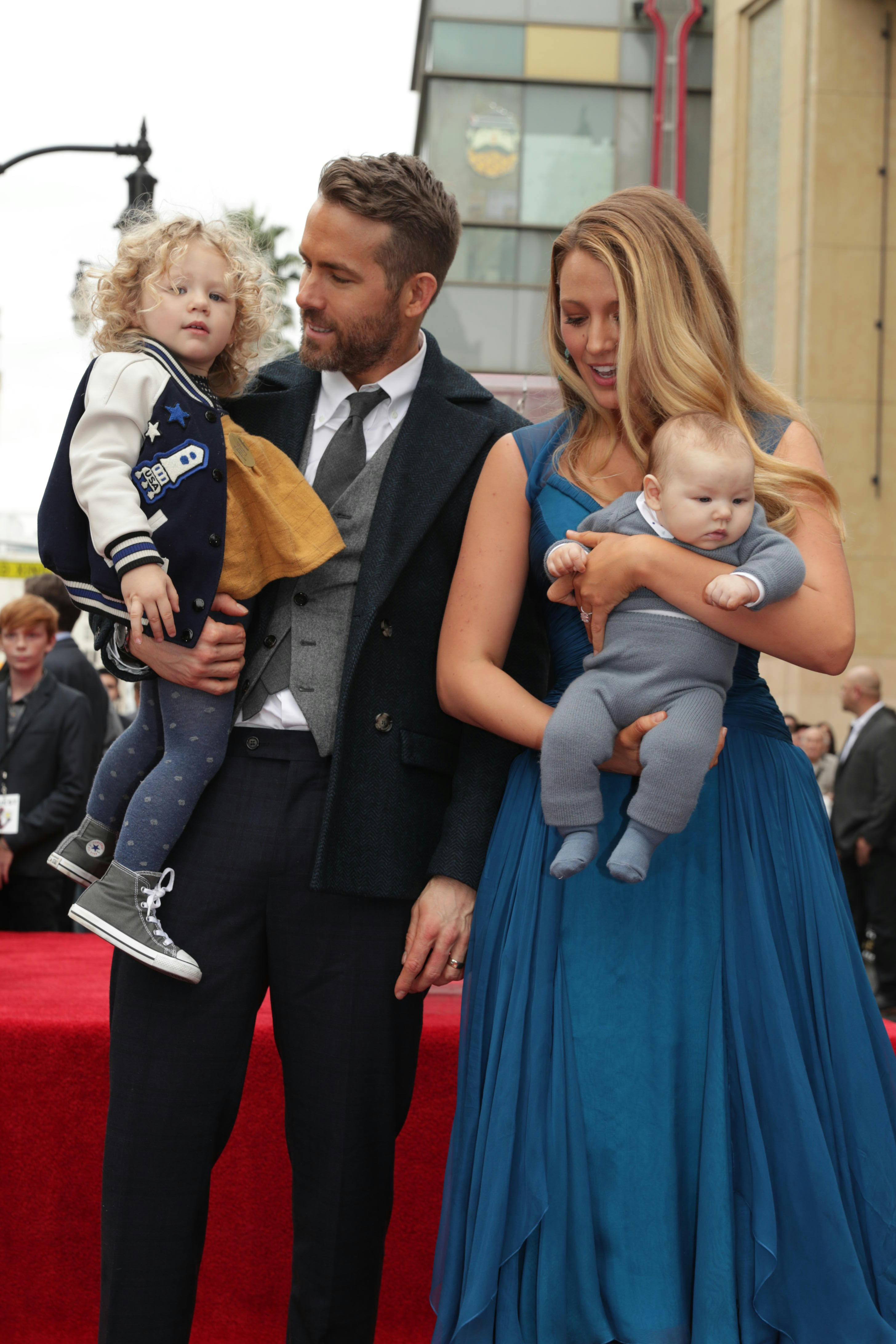 What Are Blake Lively & Ryan Reynolds' Kids Names? Baby #4 Is Still A ...