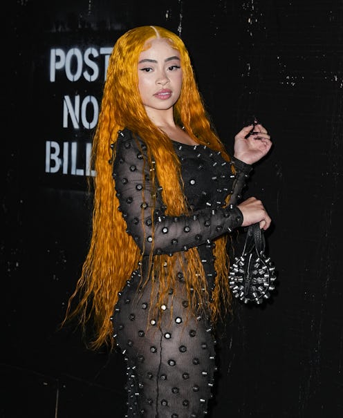 Ice Spice Wore A Studded Sheer Dress While Out In NYC