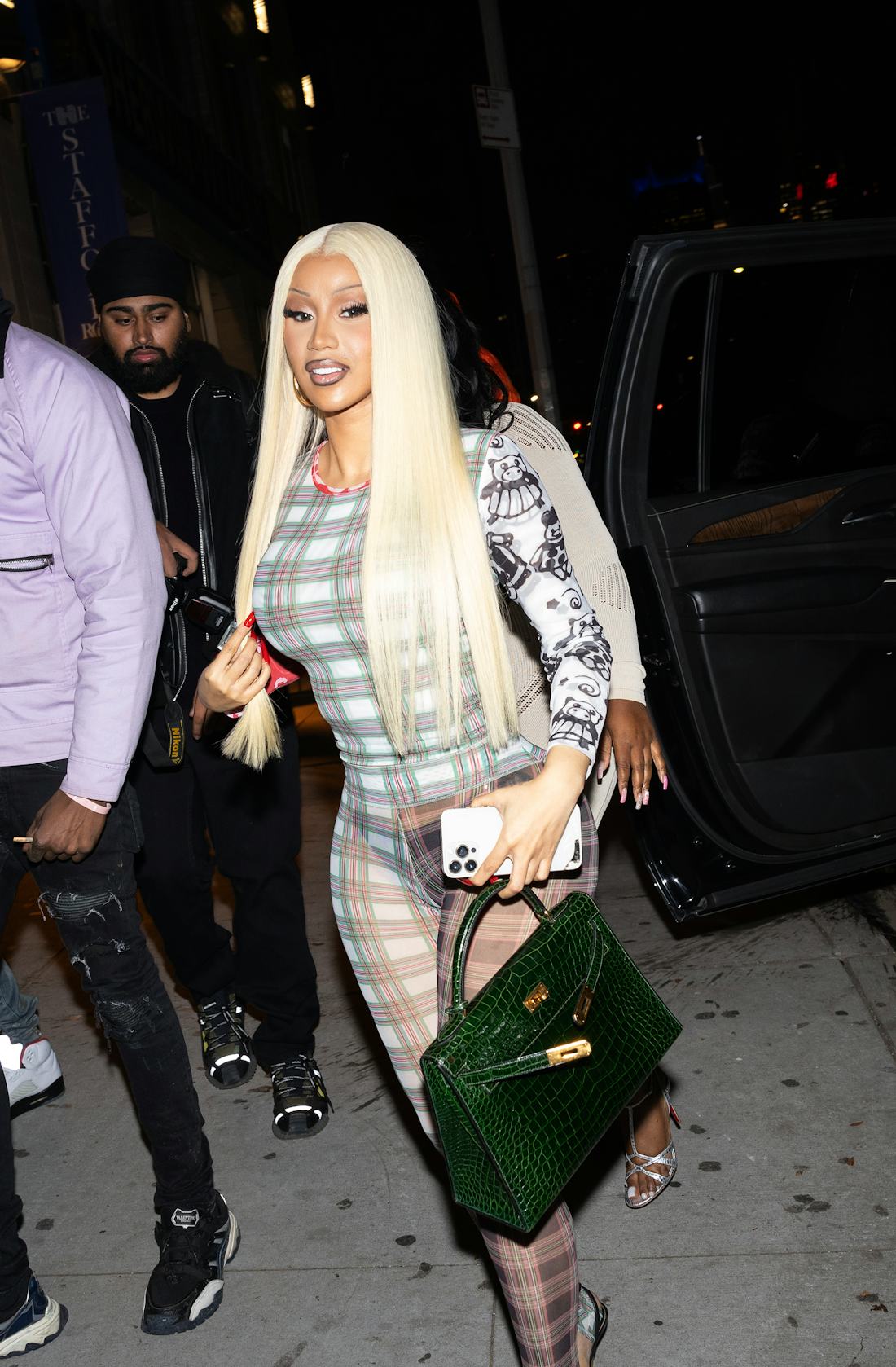 Cardi B Casually Carried A $12K Bag Around Disneyland With Her Family