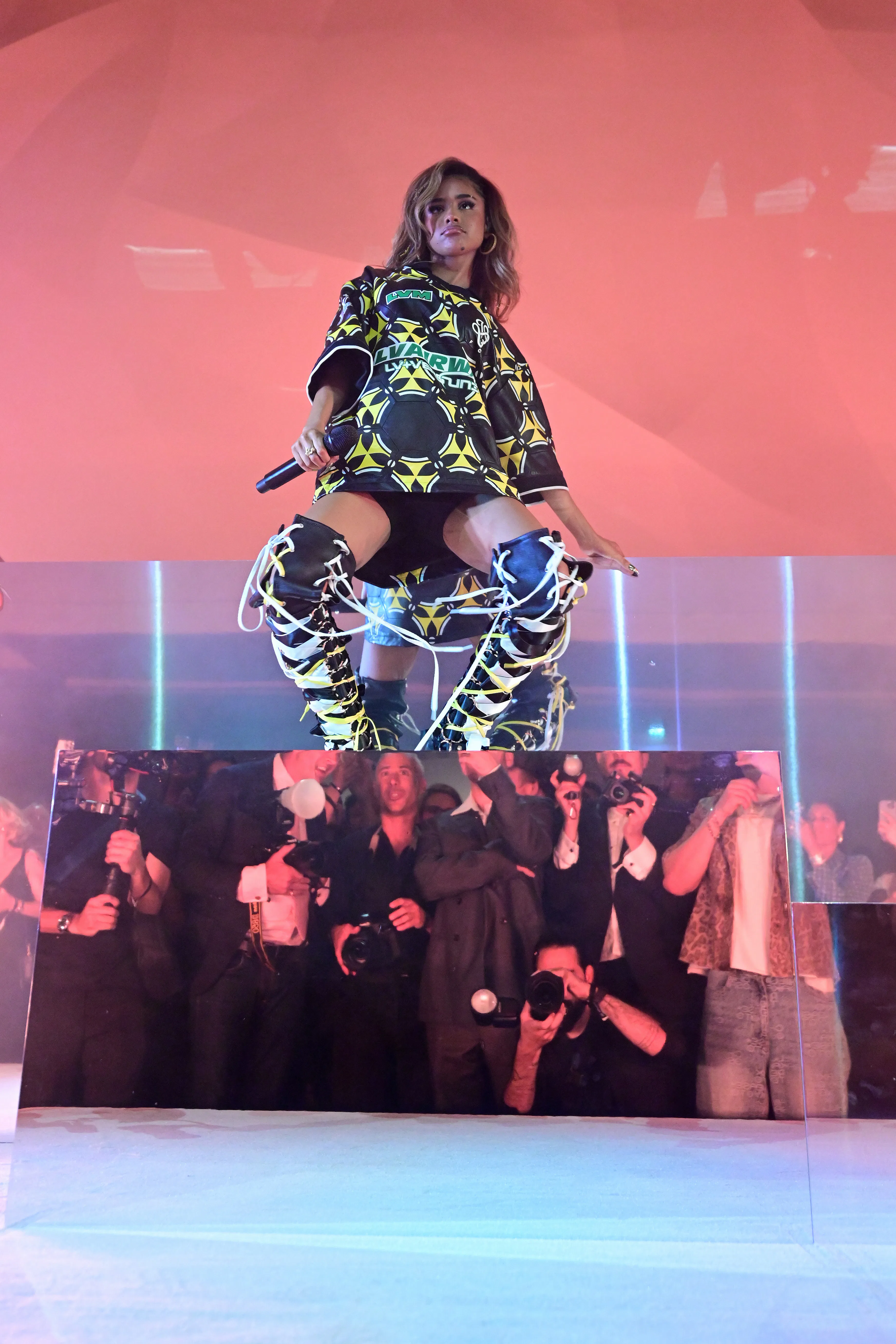Tyla's Ab-Baring Chainmail Bra Is an Ode to ’90s Pop-Star Fashion