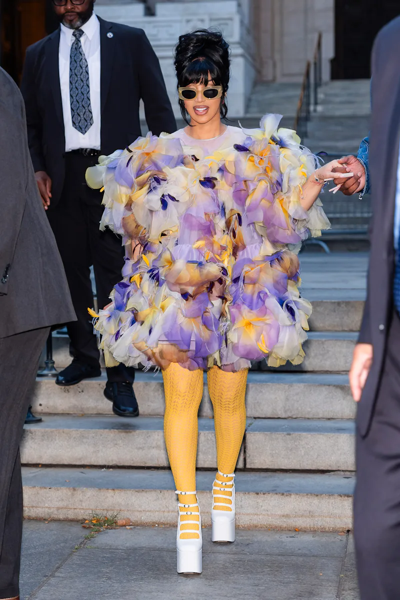 Cardi B Just Wore Blair Waldorf’s Favorite "Cheugy" Accessory