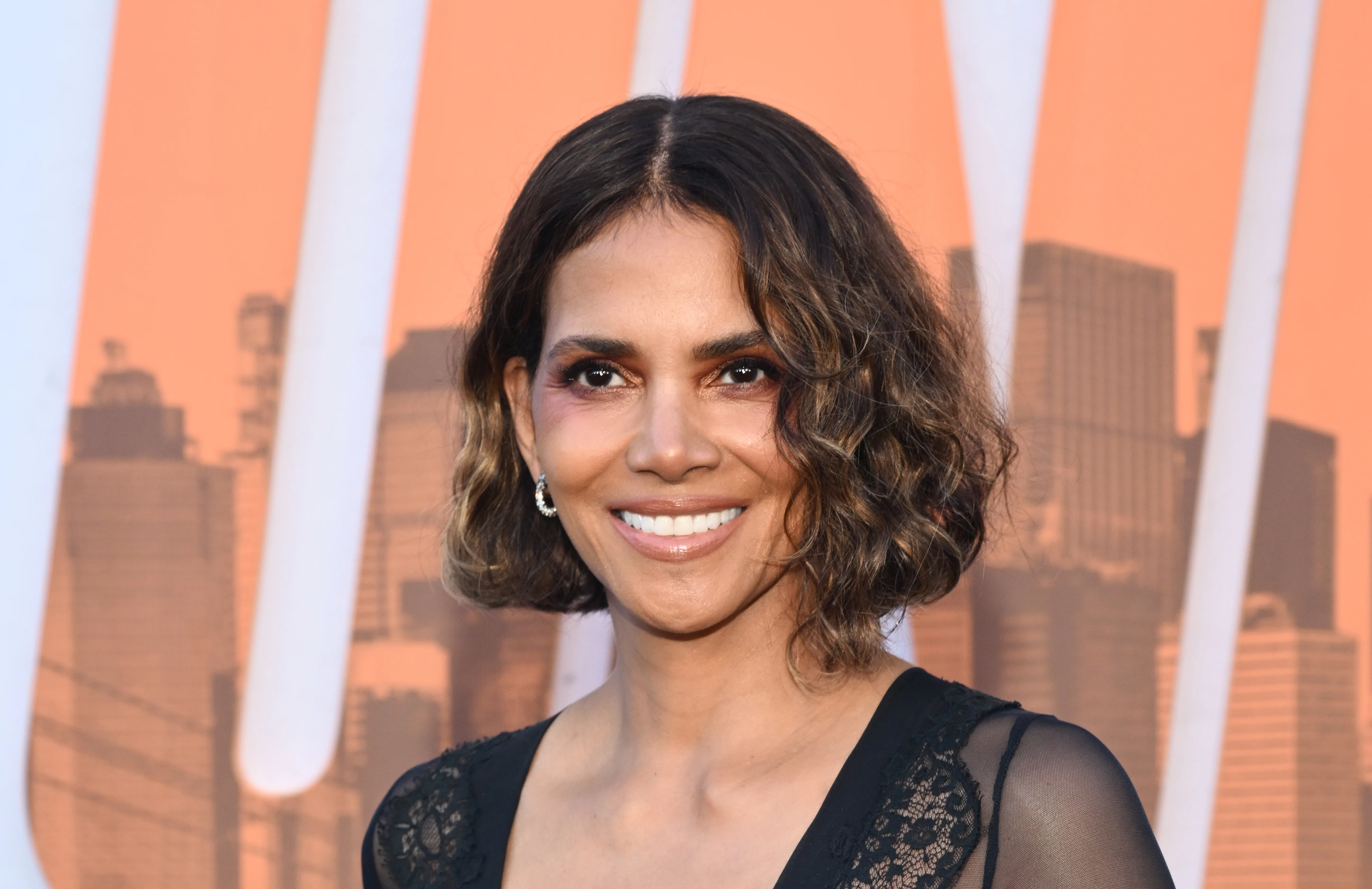 Halle Berry Freed The Nip In Sheer Dress At 'The Union' Premiere