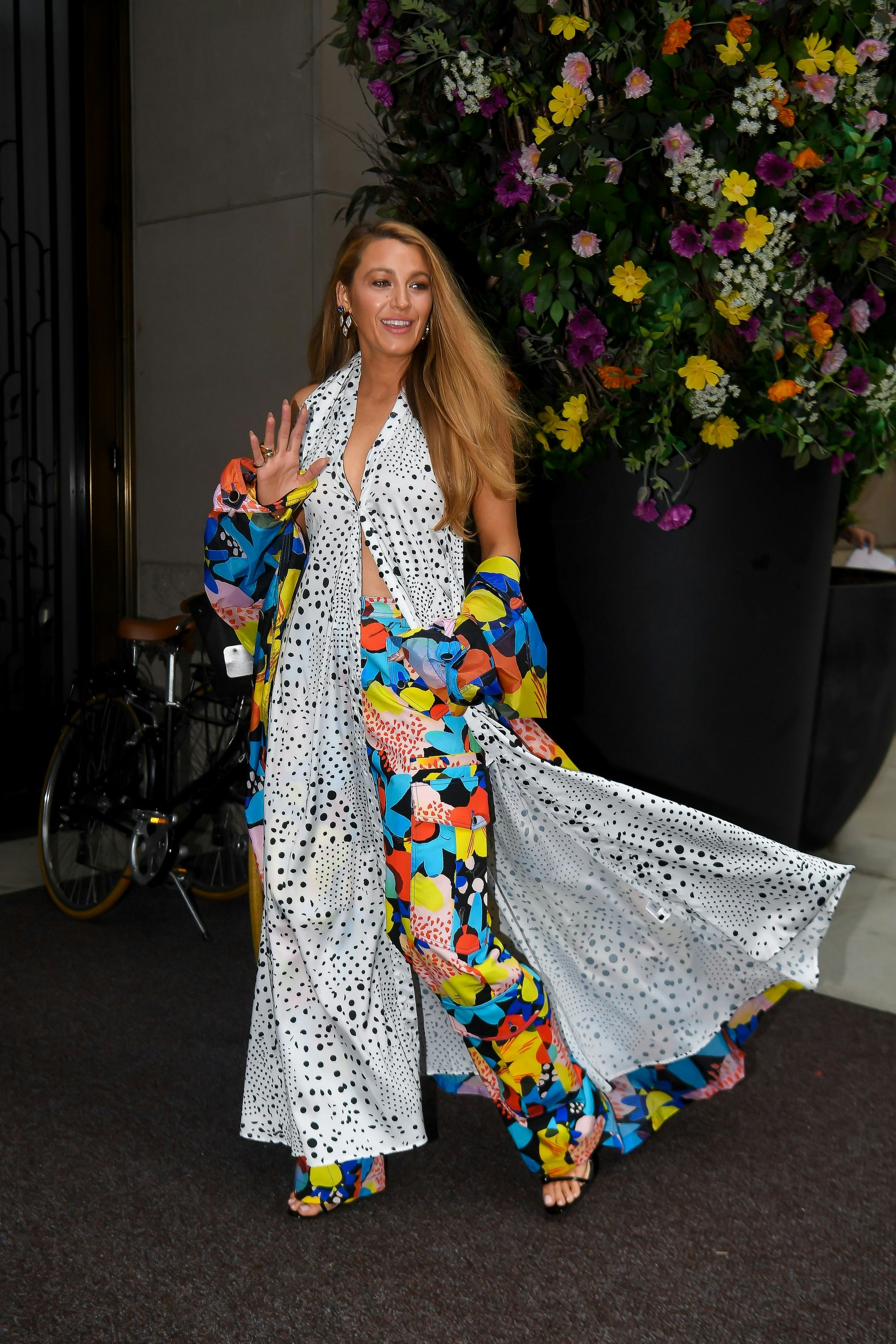 Blake Lively Is on a Wild Florals Fashion Streak For the 'It Ends With ...