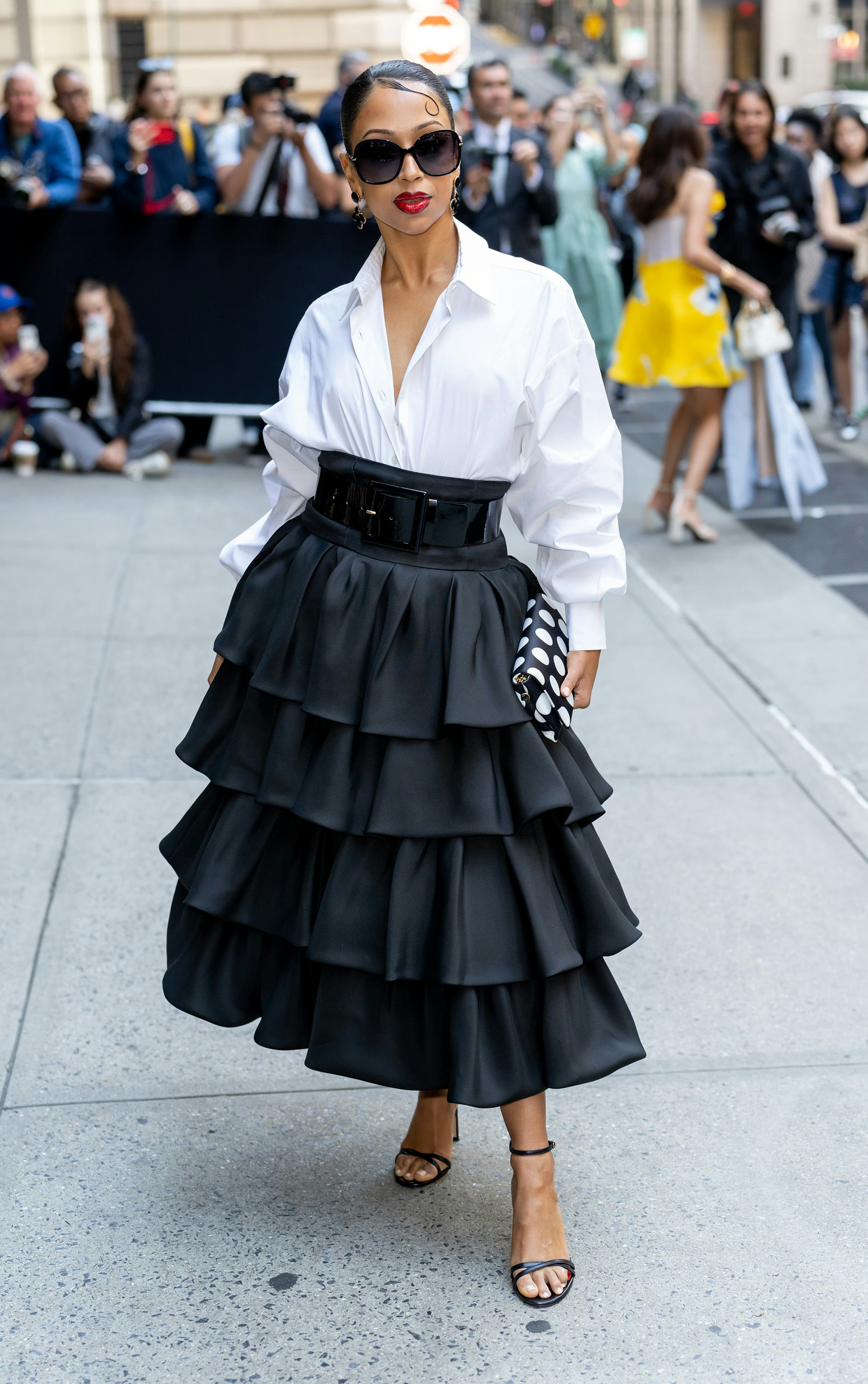 The Best Celebrity Outfits From New York Fashion Week Spring/Summer 2025