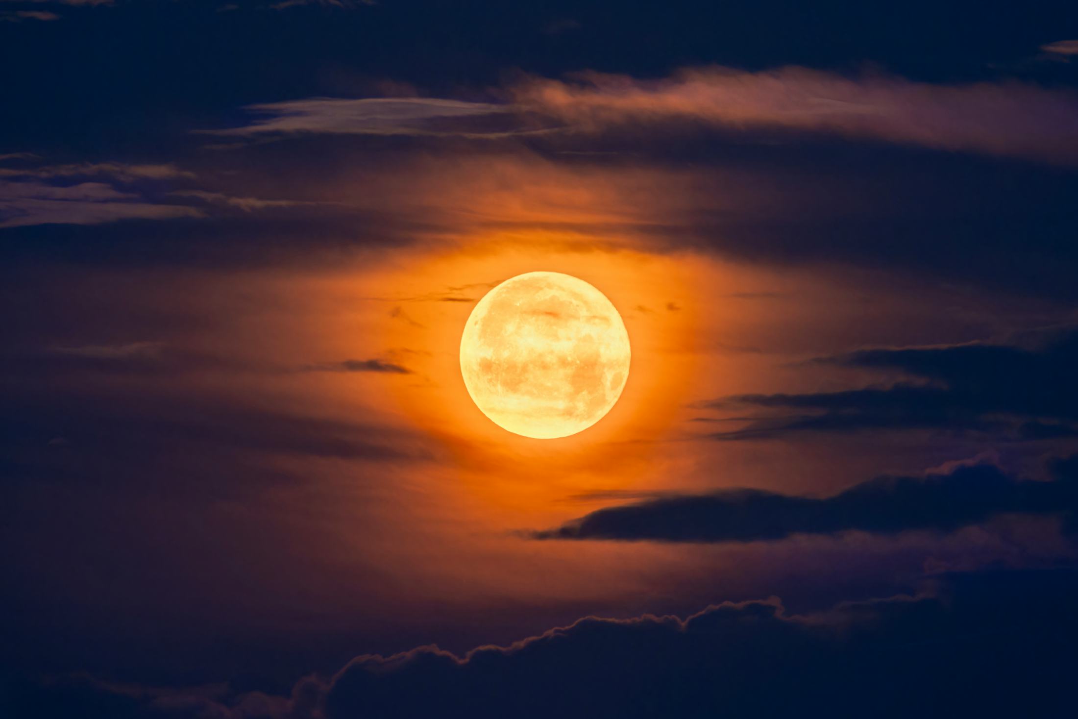 September’s Full Harvest Moon & Lunar Eclipse Spiritual Meaning