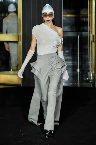 The Nippliest Runway Moments At New York Fashion Week S/S 2025