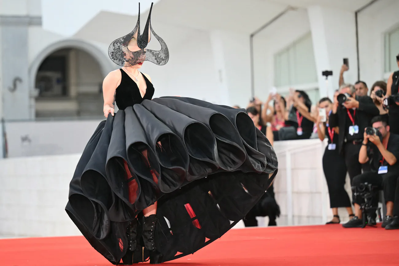 Lady Gaga Venice Film Festival 2024 Dior Philip Treacy