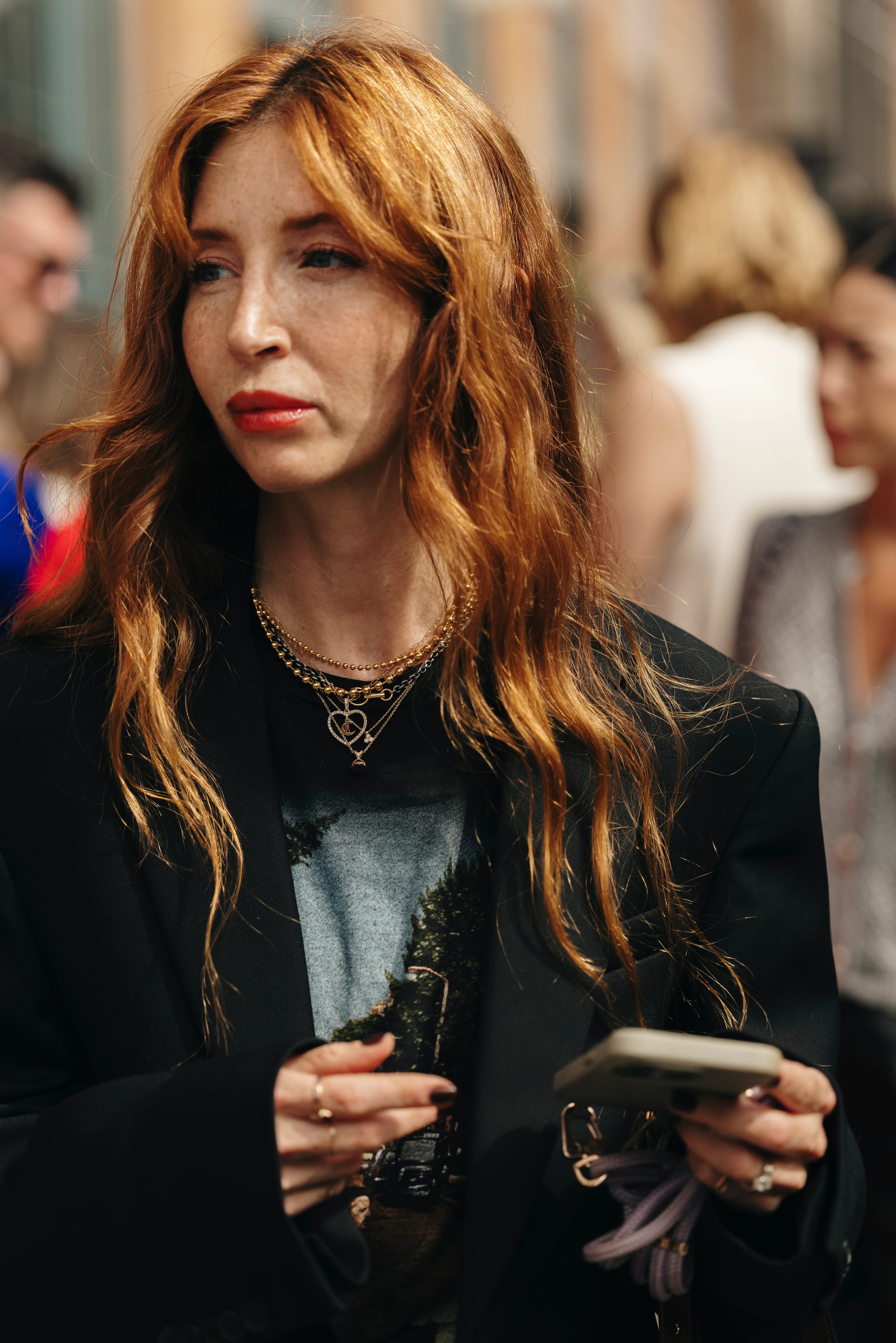 The Best New York Fashion Week Spring/Summer 2025 Street Style Beauty Looks
