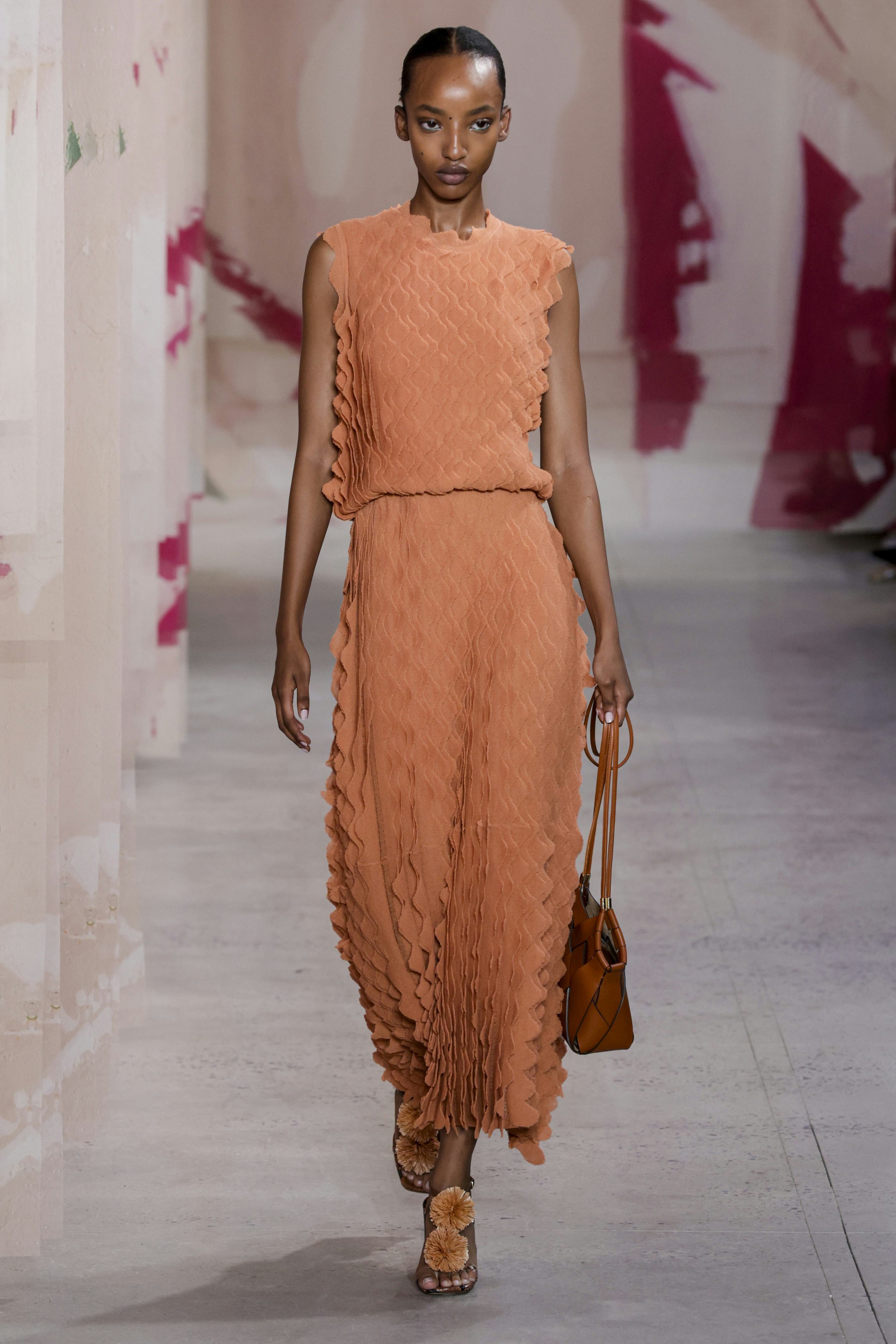 The Orange Color Trend At New York Fashion Week Spring/Summer 2025 Is ...