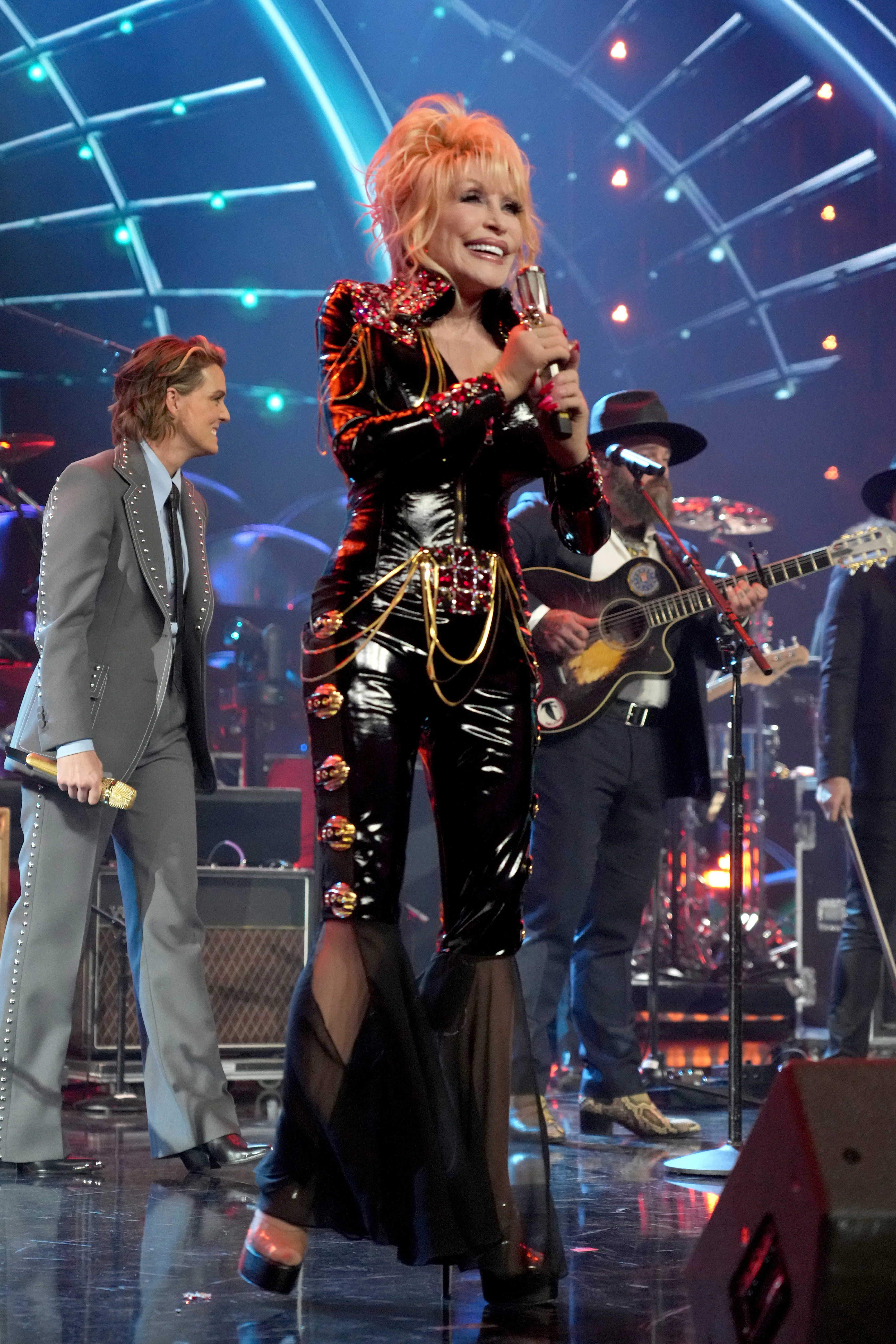 A Visual History of Dolly Parton’s Boldest Bedazzled Looks