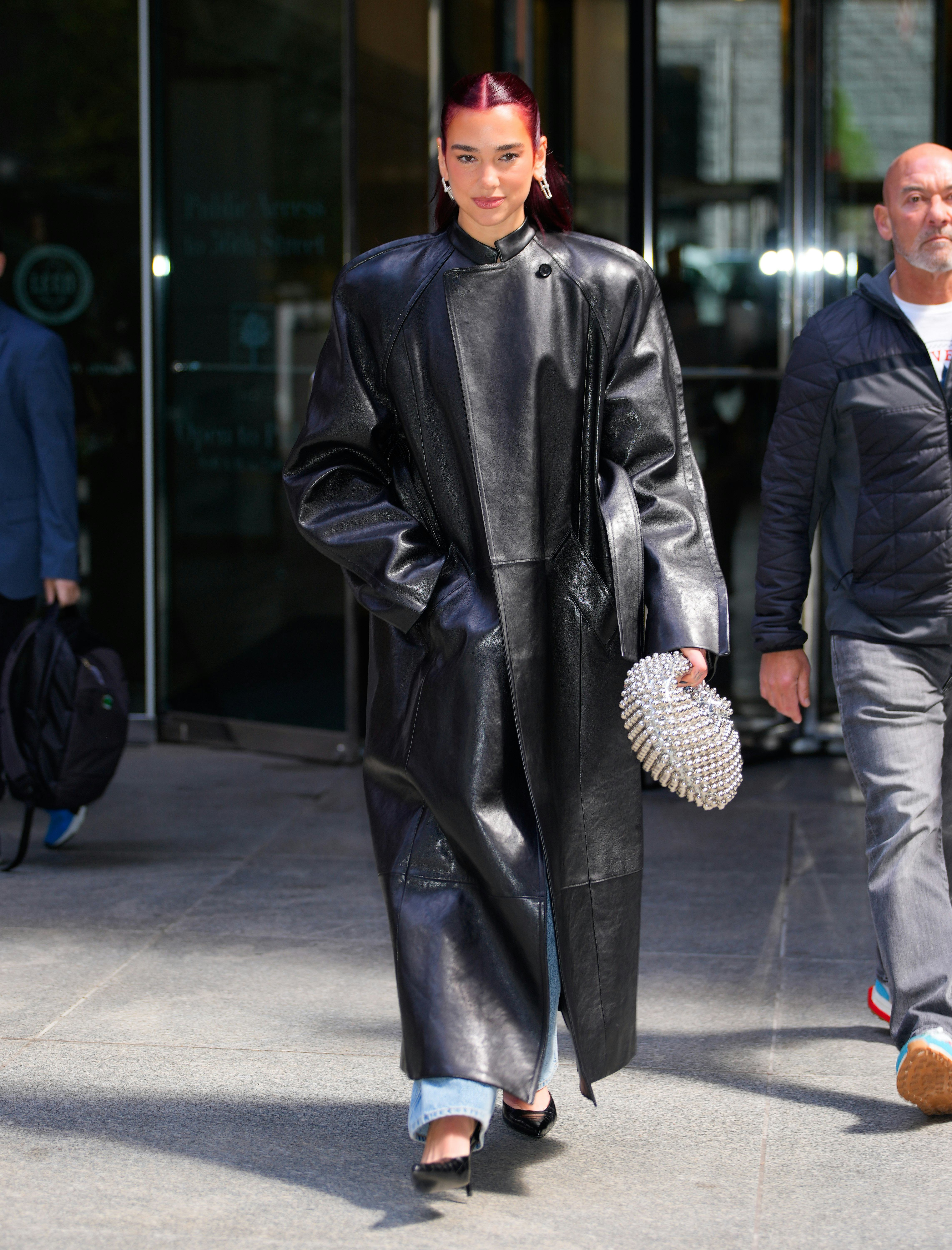 Rihanna’s Leather Trench Coat Proves The Trend Is Staying Strong In 2025