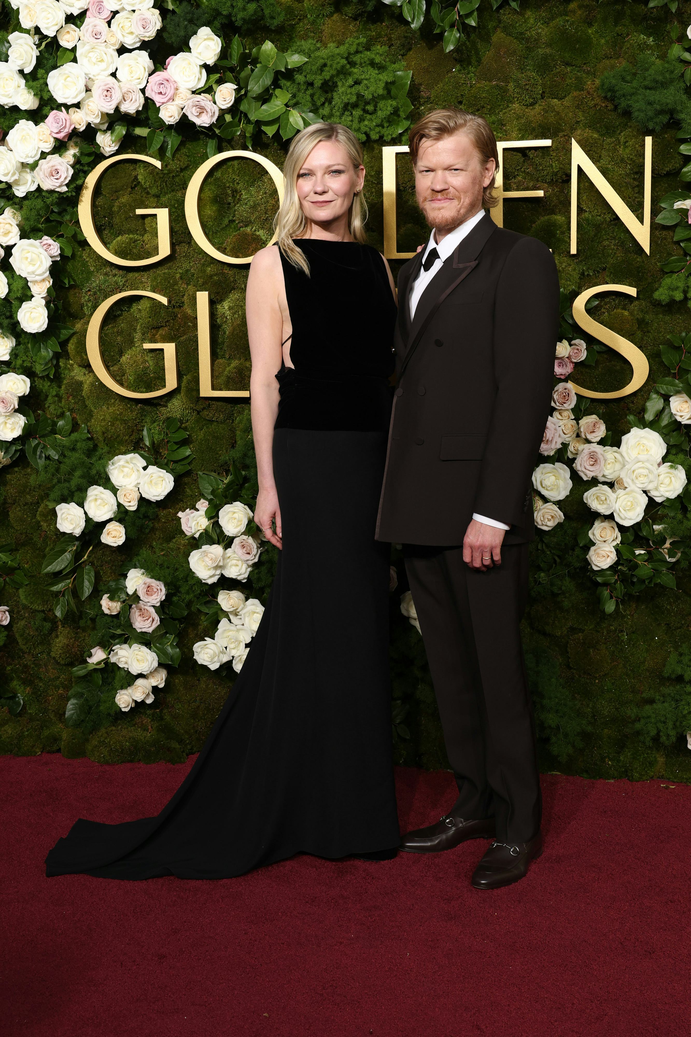 The Celebrity Couples At The 2025 Golden Globes Were Total Goals