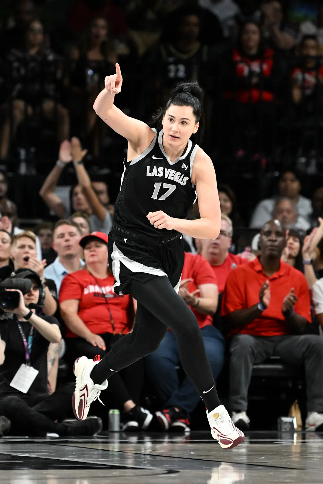Megan Gustafson On Her First WNBA Finals, The Aces & Her Dog